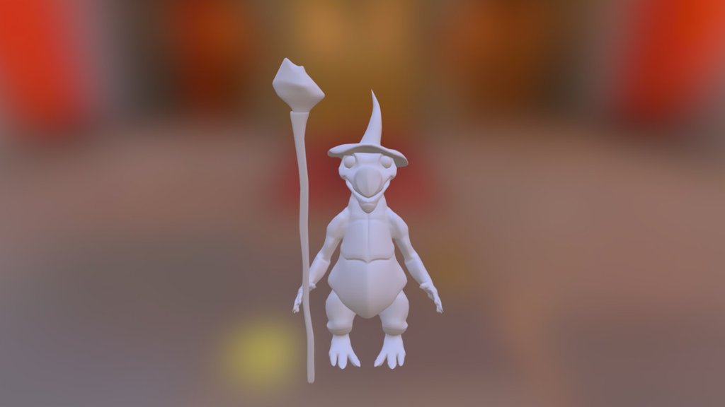 Lizard Wizard - Download Free 3D model by dbayne [3675467] - Sketchfab