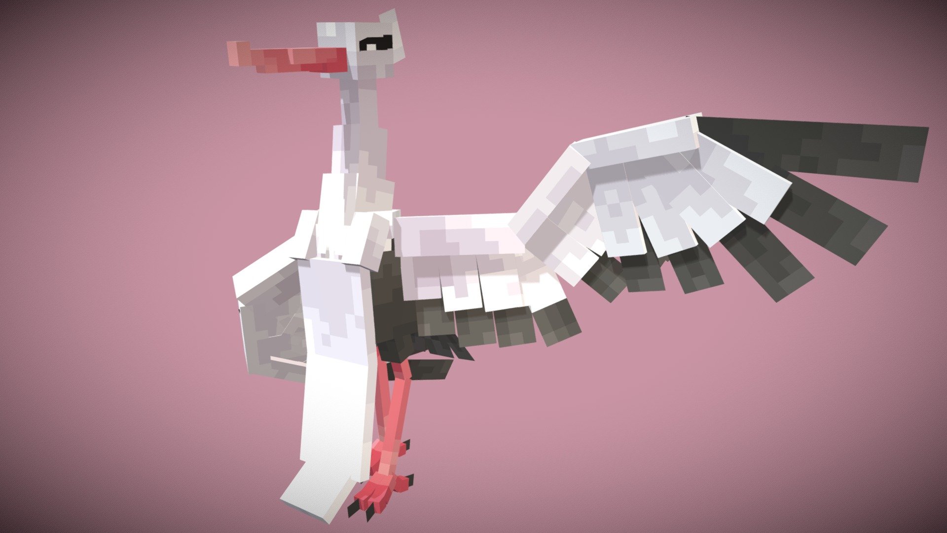 Bombirdier - Minecraft Cobblemon Style - Buy Royalty Free 3D model by ...