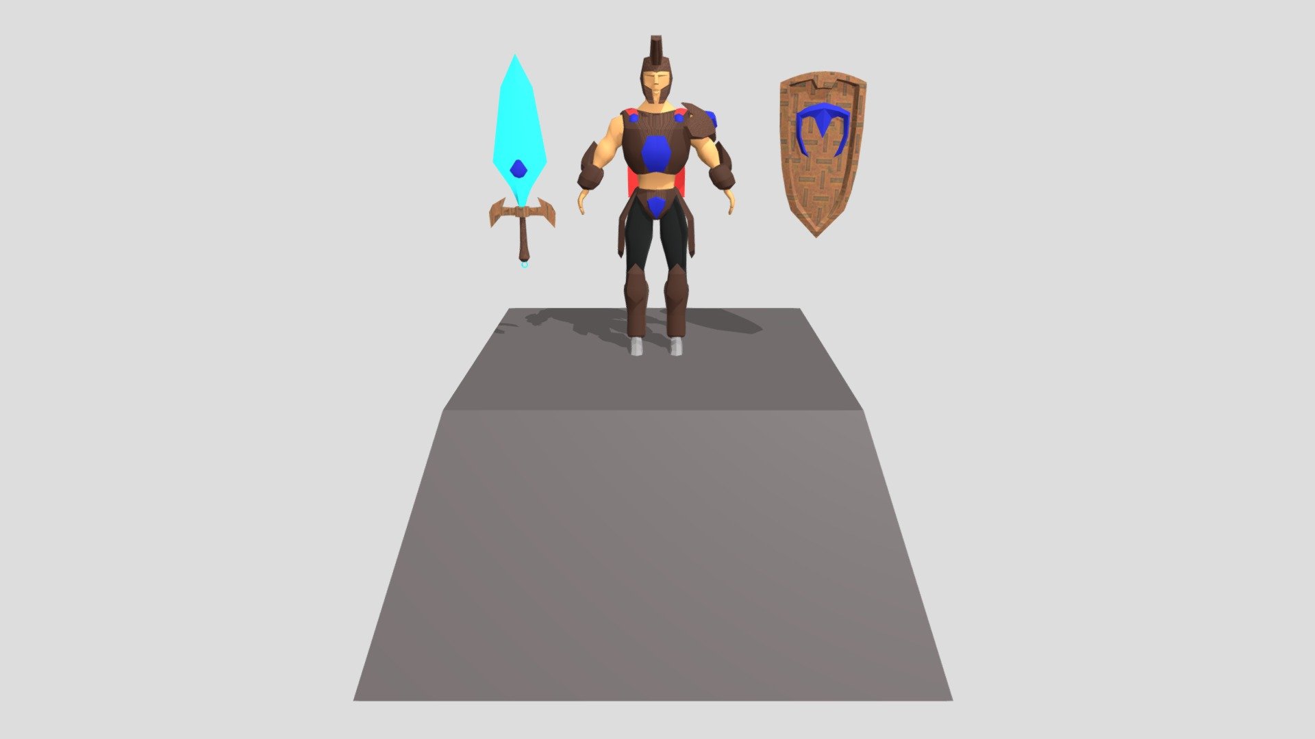 warrior - 3D model by Areli-Vazquez-Ibarra [367663d] - Sketchfab