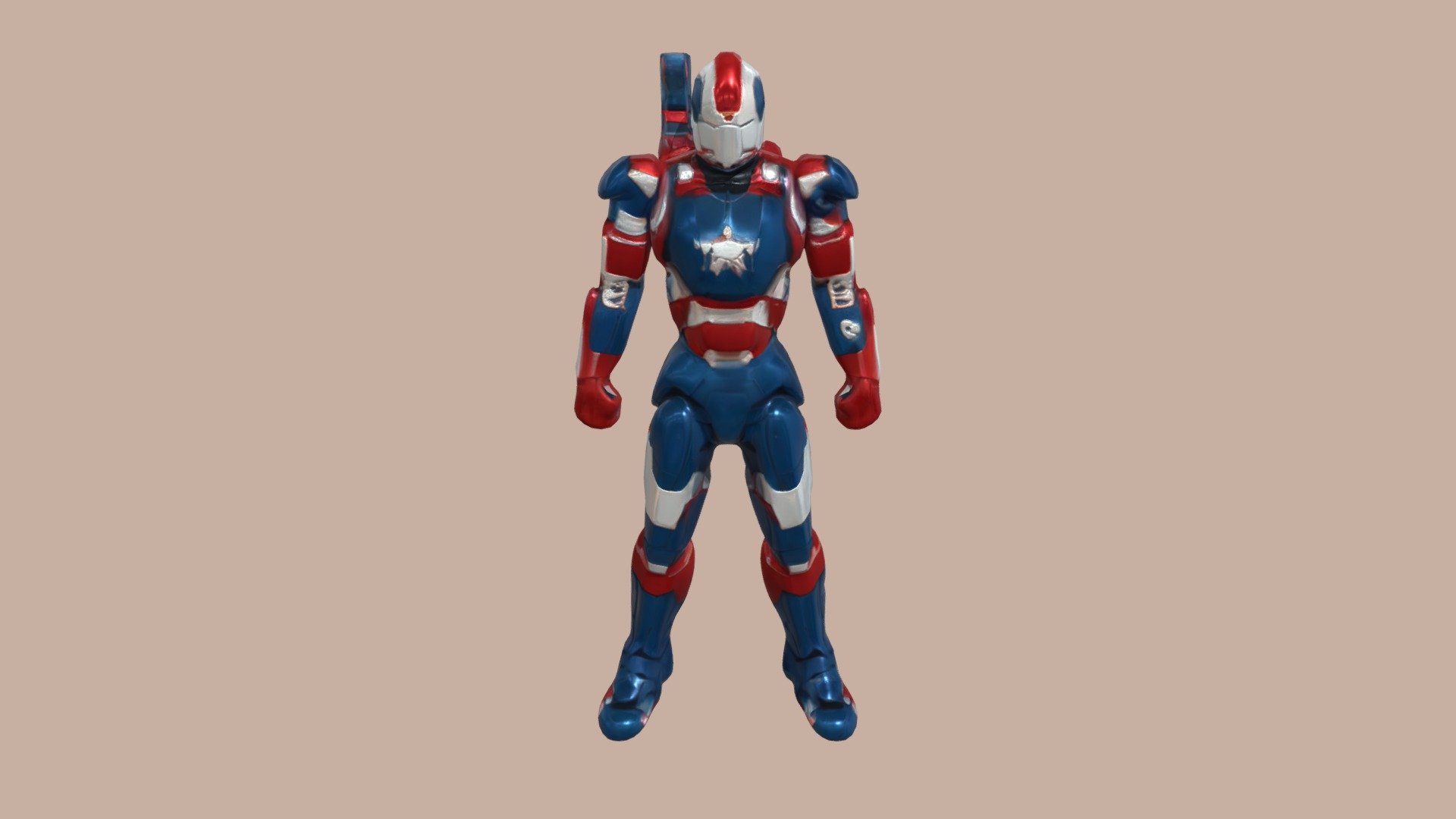 Iron-clad humanoid exosuit with arm cannon - 3D model by snowflakewang ...