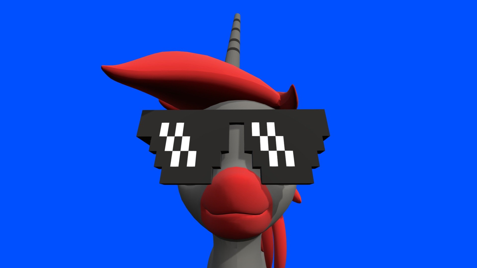 Dark Licorn Lel ( French YTP Maker ) - Download Free 3D model by ...
