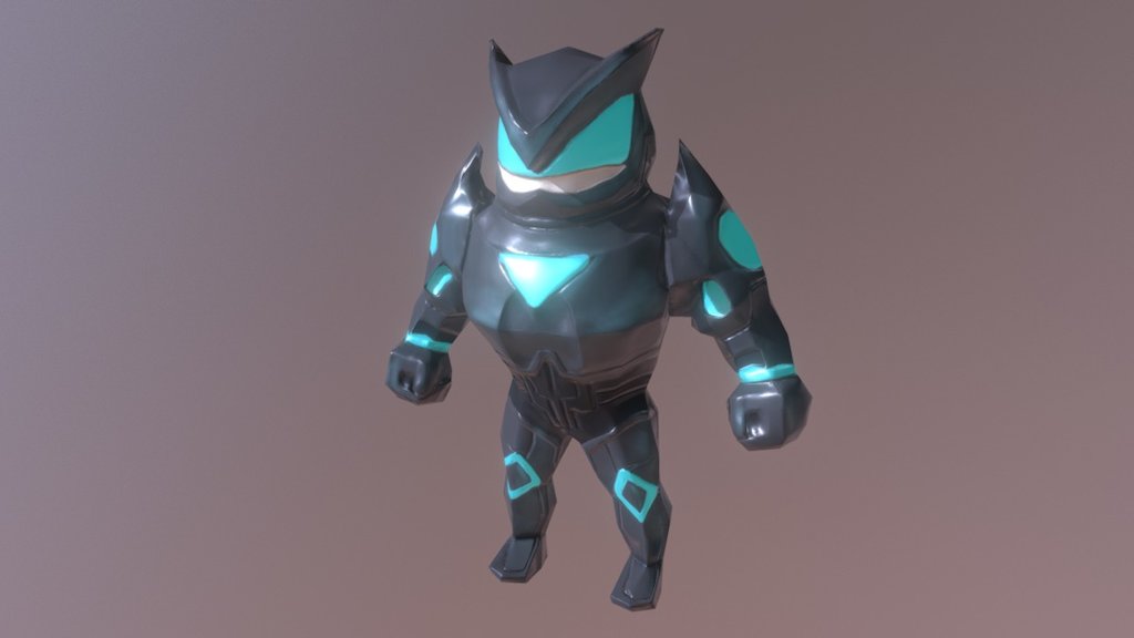 80s Cyborg - 3D model by arstockman [367a515] - Sketchfab