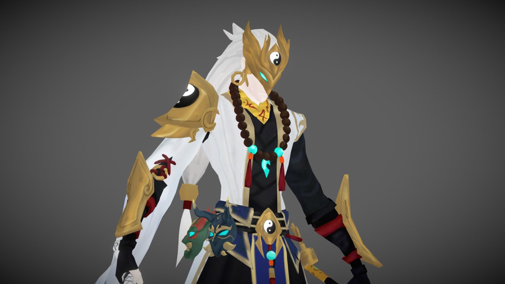 League of Legends: Yone - 3D model by Srthebox [367ab83] - Sketchfab