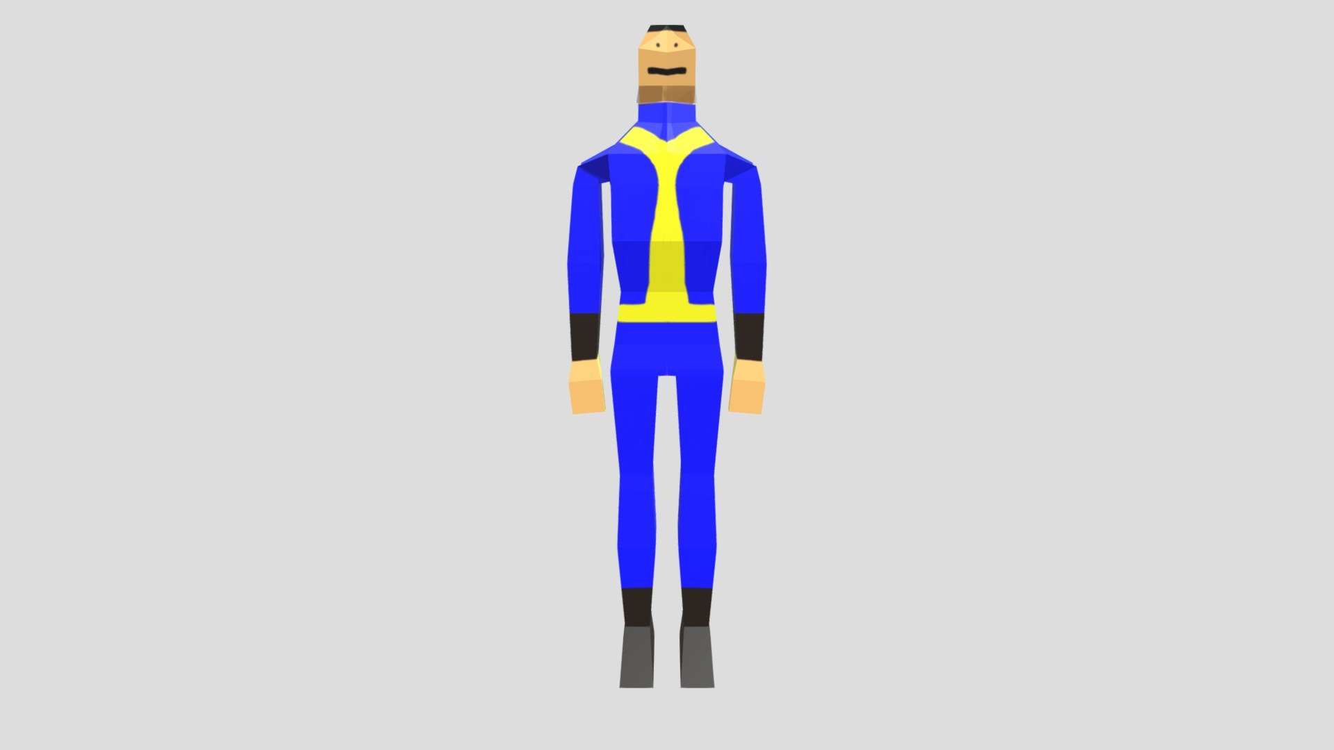 Nate (vault Jumpsuit) |fallout 4| - Download Free 3D model by OTG ...