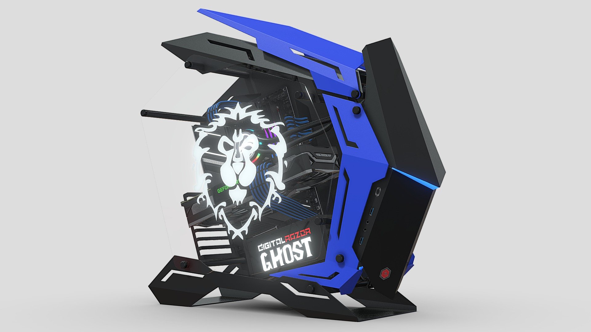 Mod3 Ghost - 3D model by digitalrazor3d [367f80b] - Sketchfab