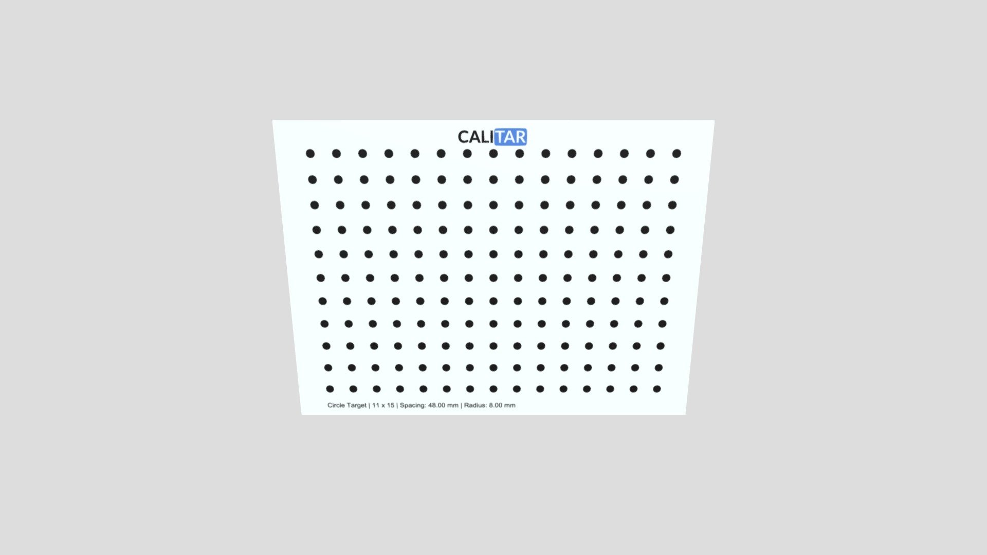 Circle SYMMETRIC W800 H600 C15 R11 S48 R8 - 3D model by CALITAR ...