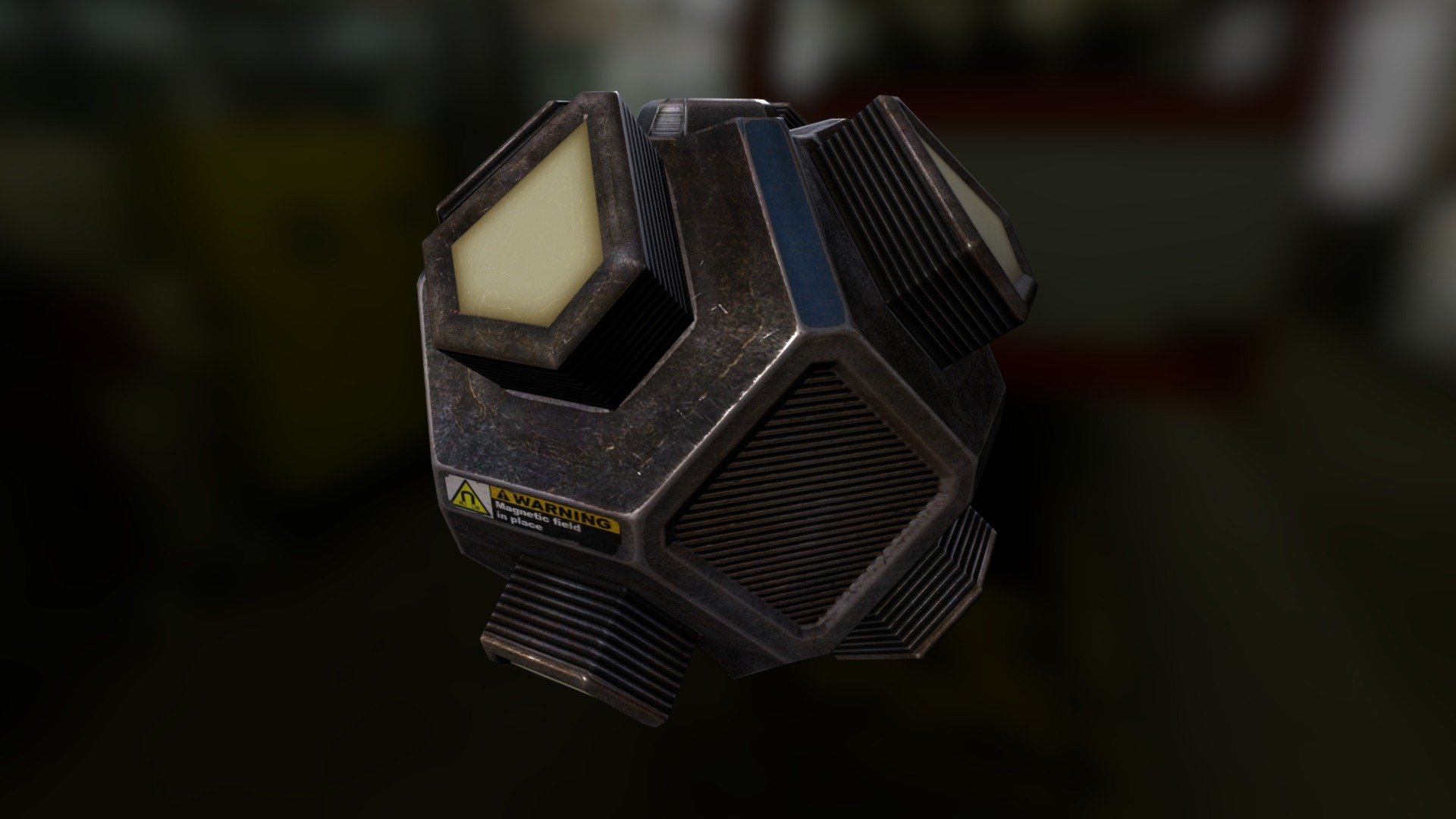 Hydra Grenade - 3D model by rafaeldejongh [36808c3] - Sketchfab