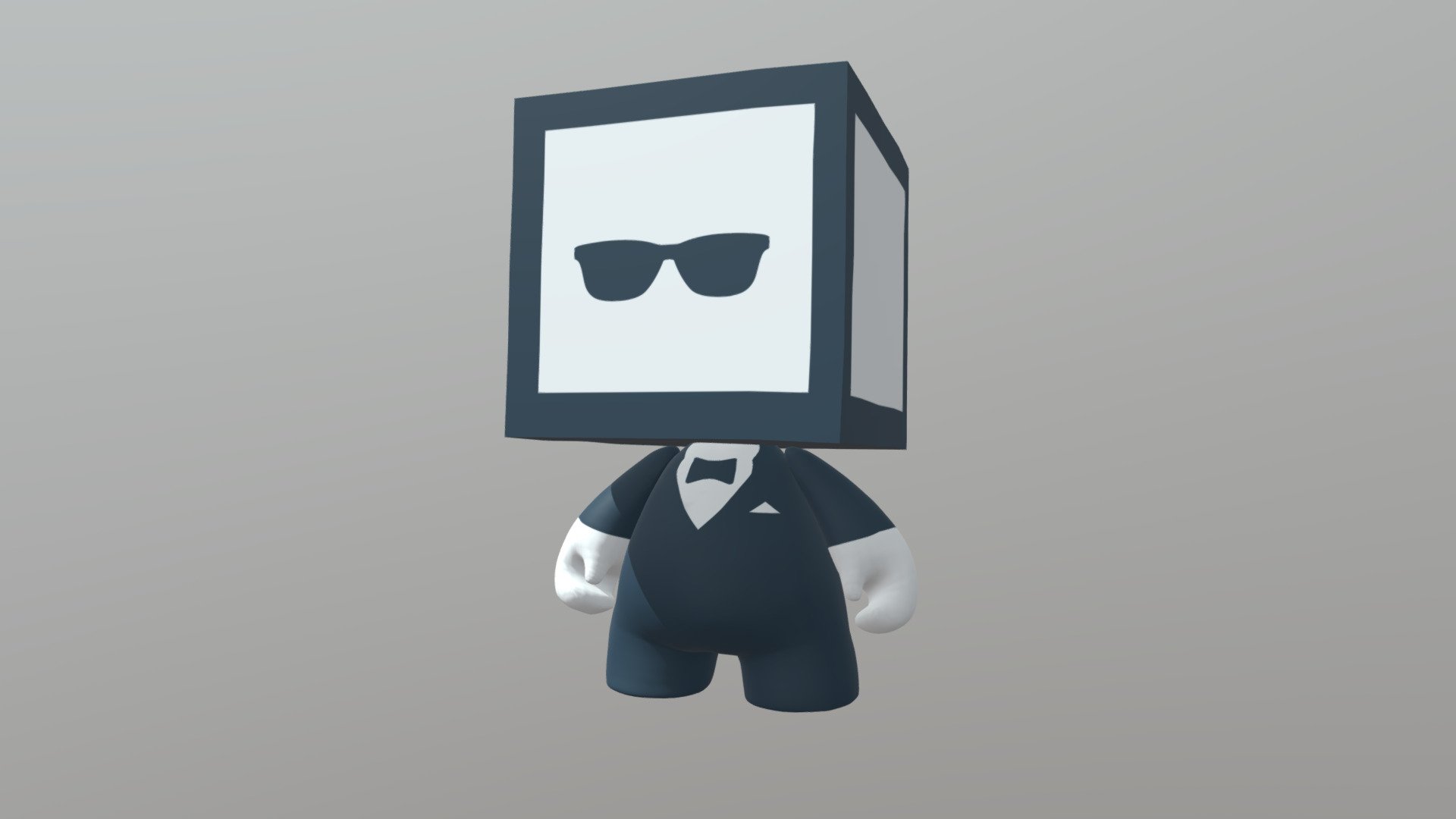 Blockhead Vinyl Toy - 3D model by abehunter125 [36819b4] - Sketchfab