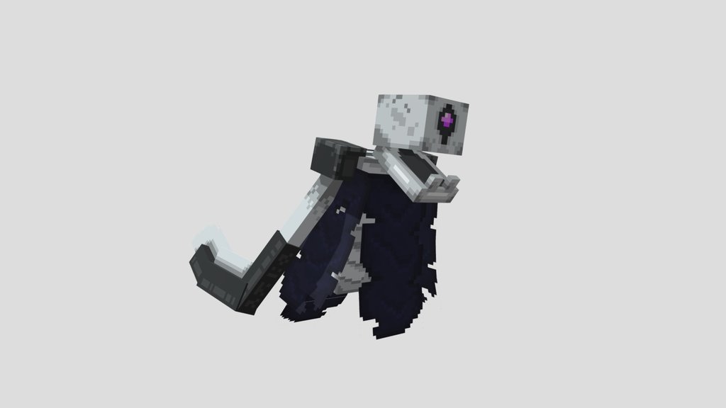 Custom Minecraft Mobs A 3d Model Collection By Melkor Ashames0216 Sketchfab