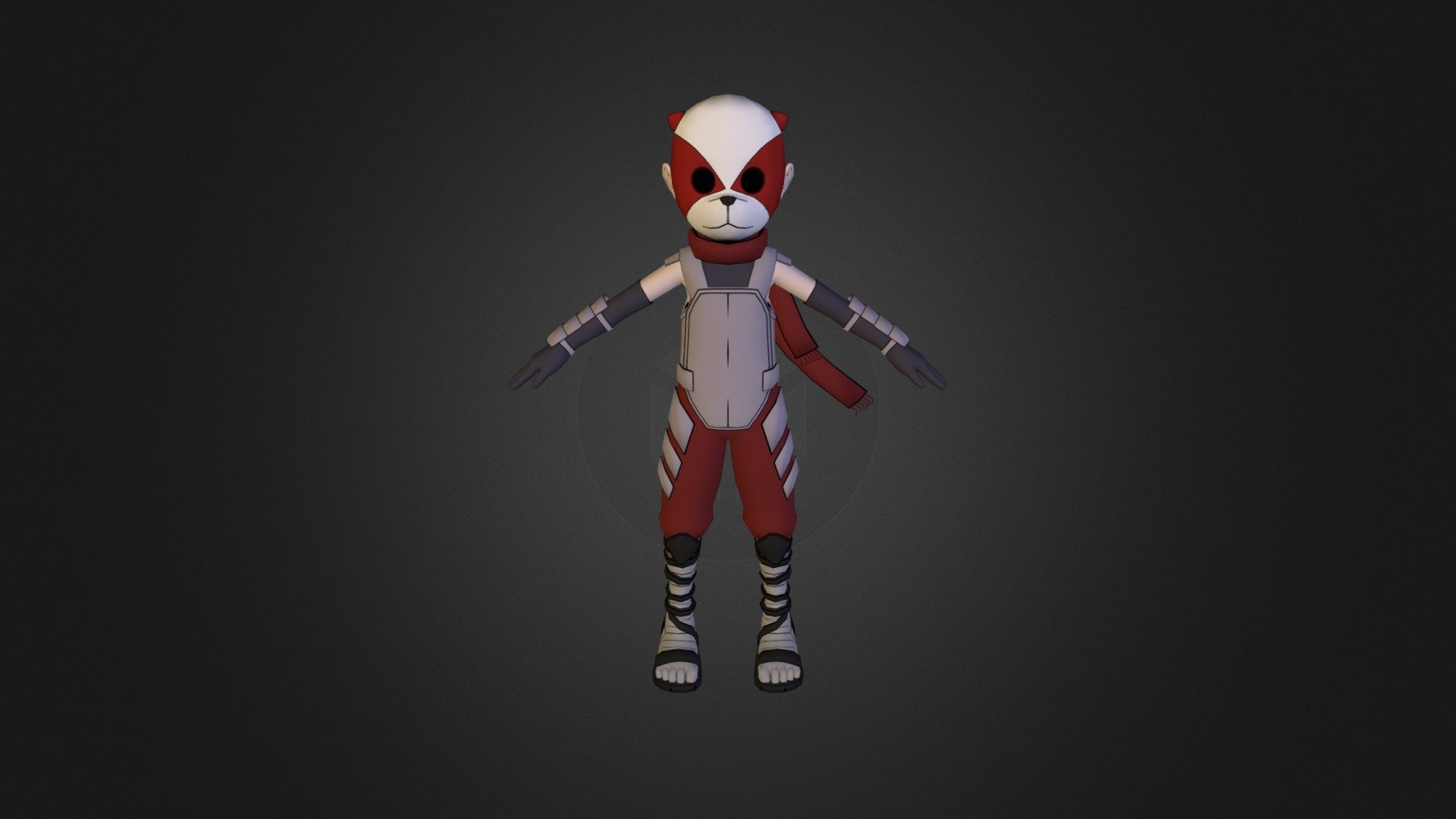 Konoha Anbu Level 2 - 3D model by troyelite [36843de] - Sketchfab
