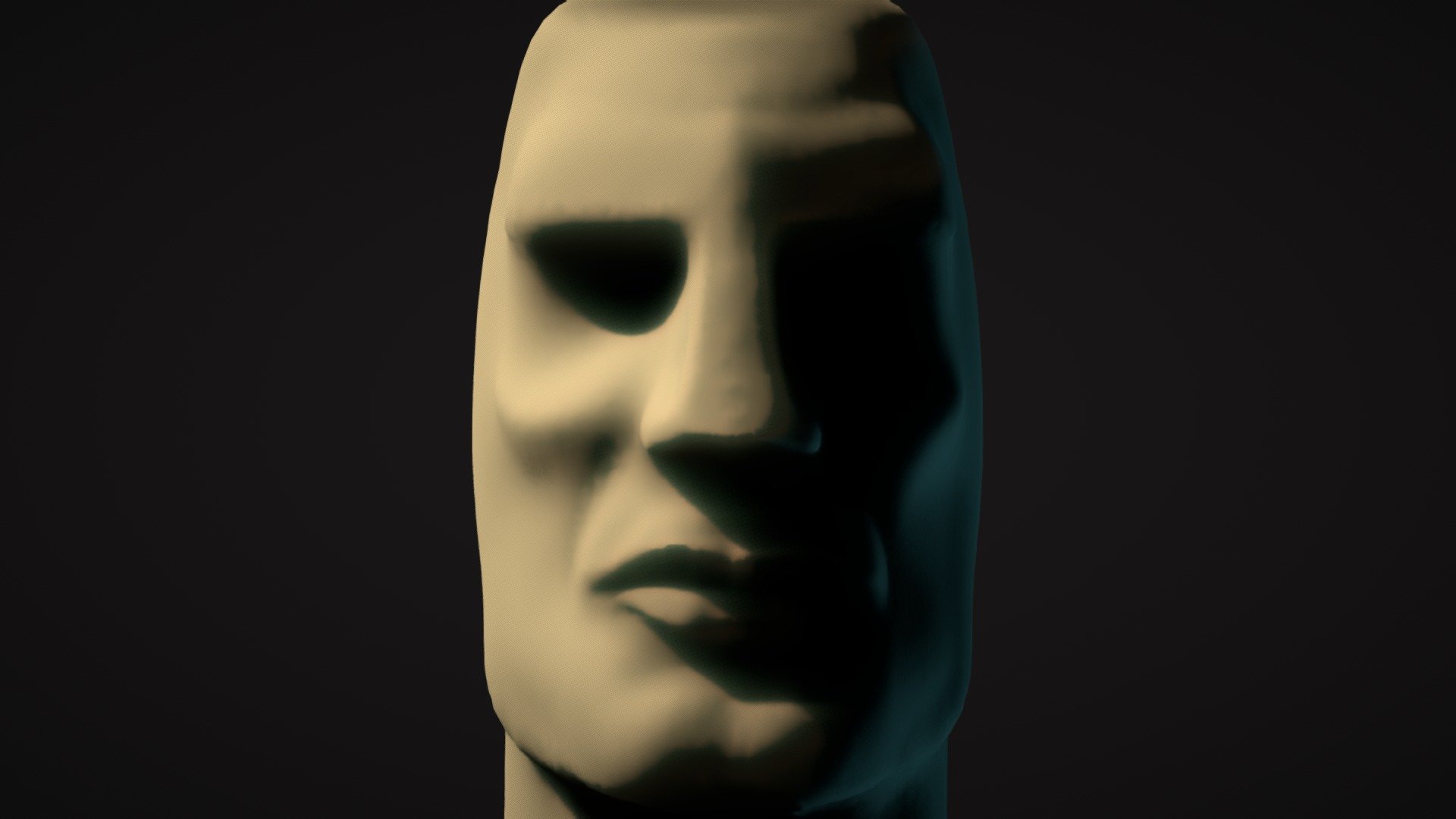 Stone Face - 3D model by DevMaximus [3684d6c] - Sketchfab