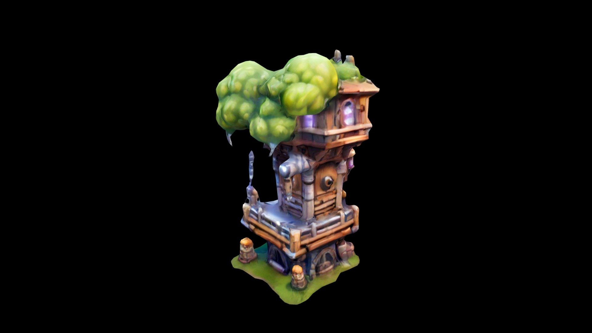 Tower Fall RTS building 0ecc15db-6859-4fa1-aed5- - Download Free 3D ...