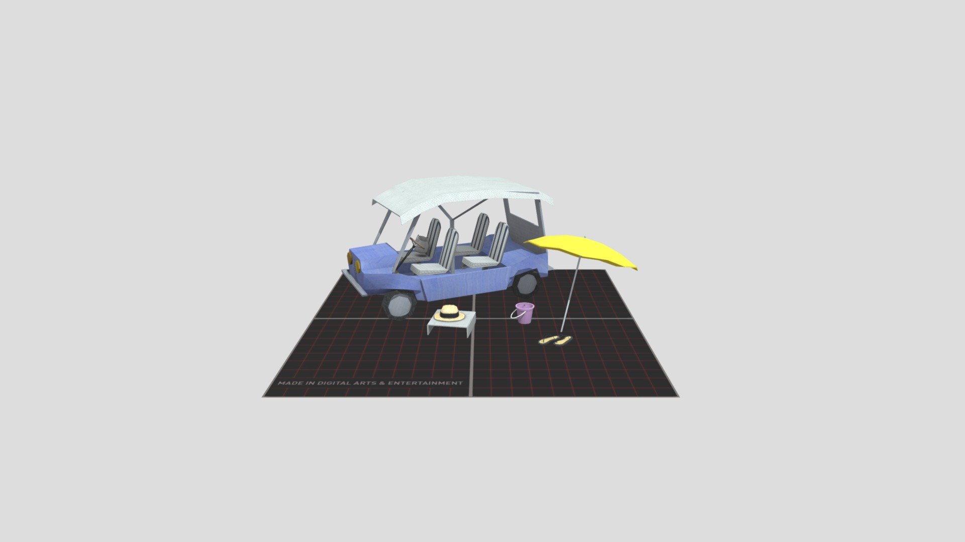DAE 5 Finished props - By the ocean - 3D model by lucas_jonckheere ...