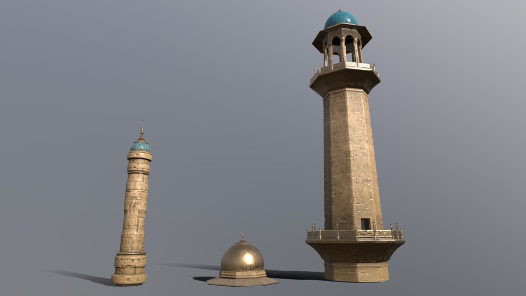 KITBASH building - A 3D model collection by alterego.visual - Sketchfab