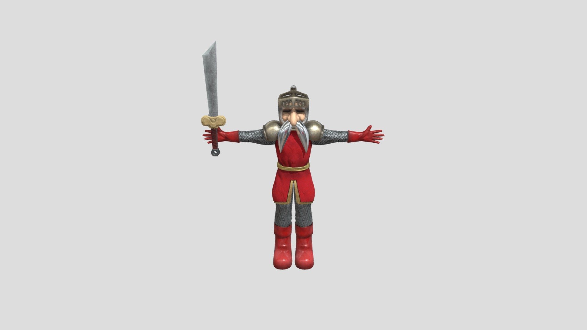 Knighty The Knight By DOM Studio - Download Free 3D model by ...