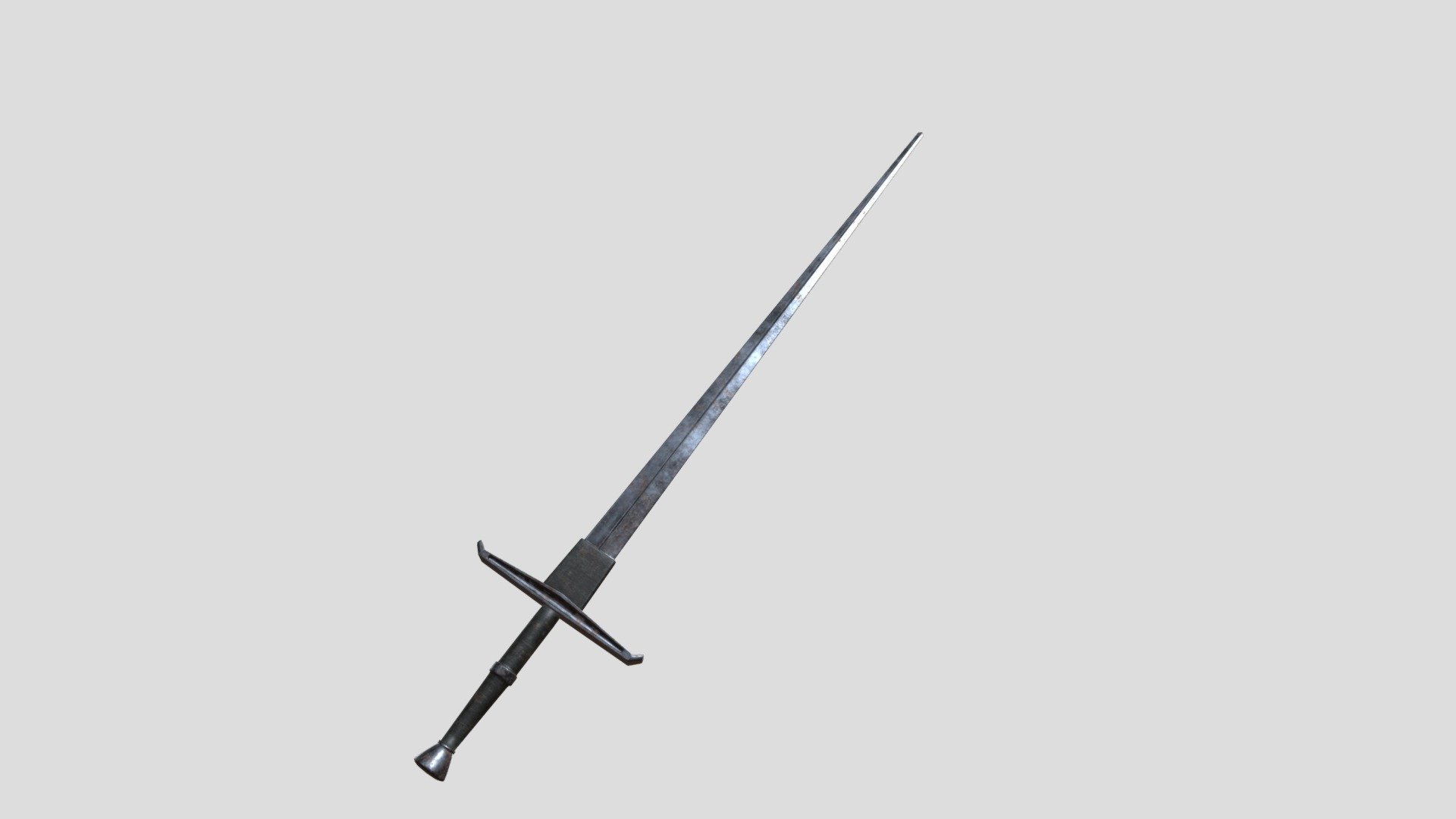 Knight's Longsword - 3D model by toast (@somewhattoastytoast) [368c0b4 ...