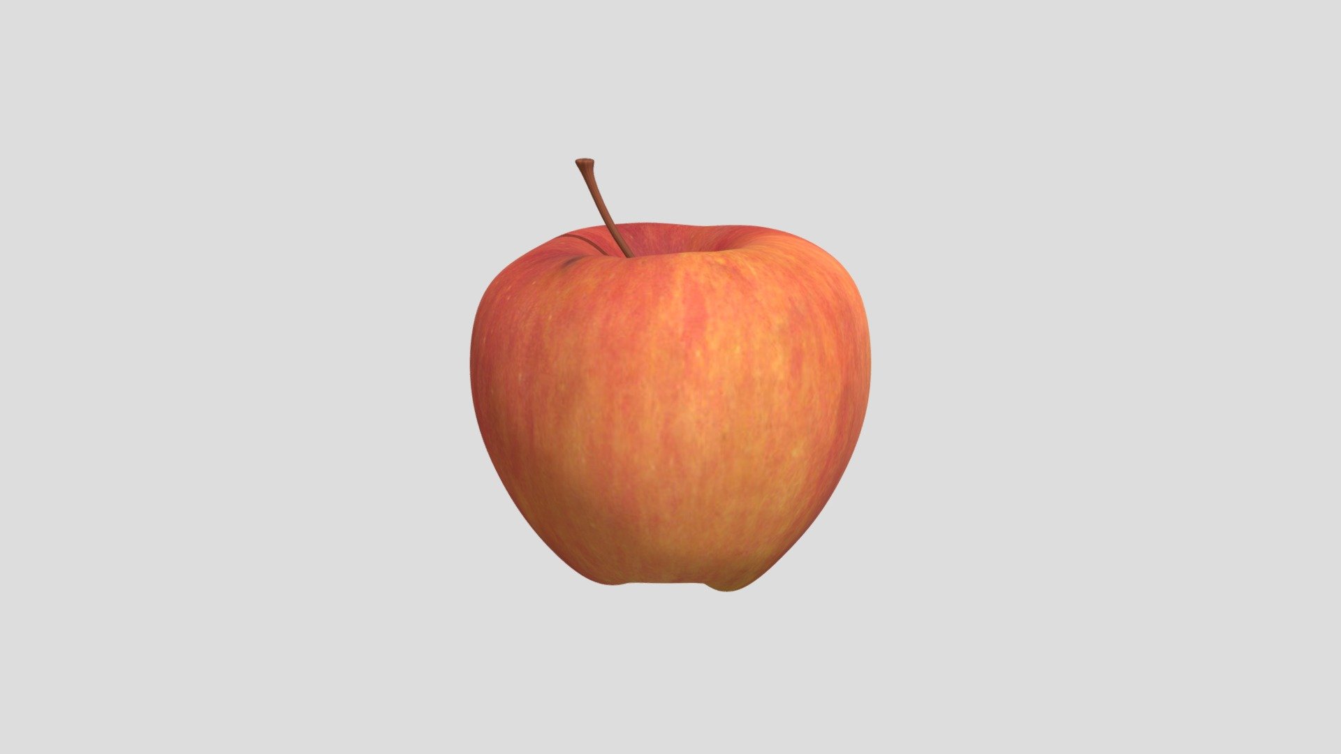 Red Apple (3D MODEL) - Download Free 3D model by HoldTheReggae [368e681 ...