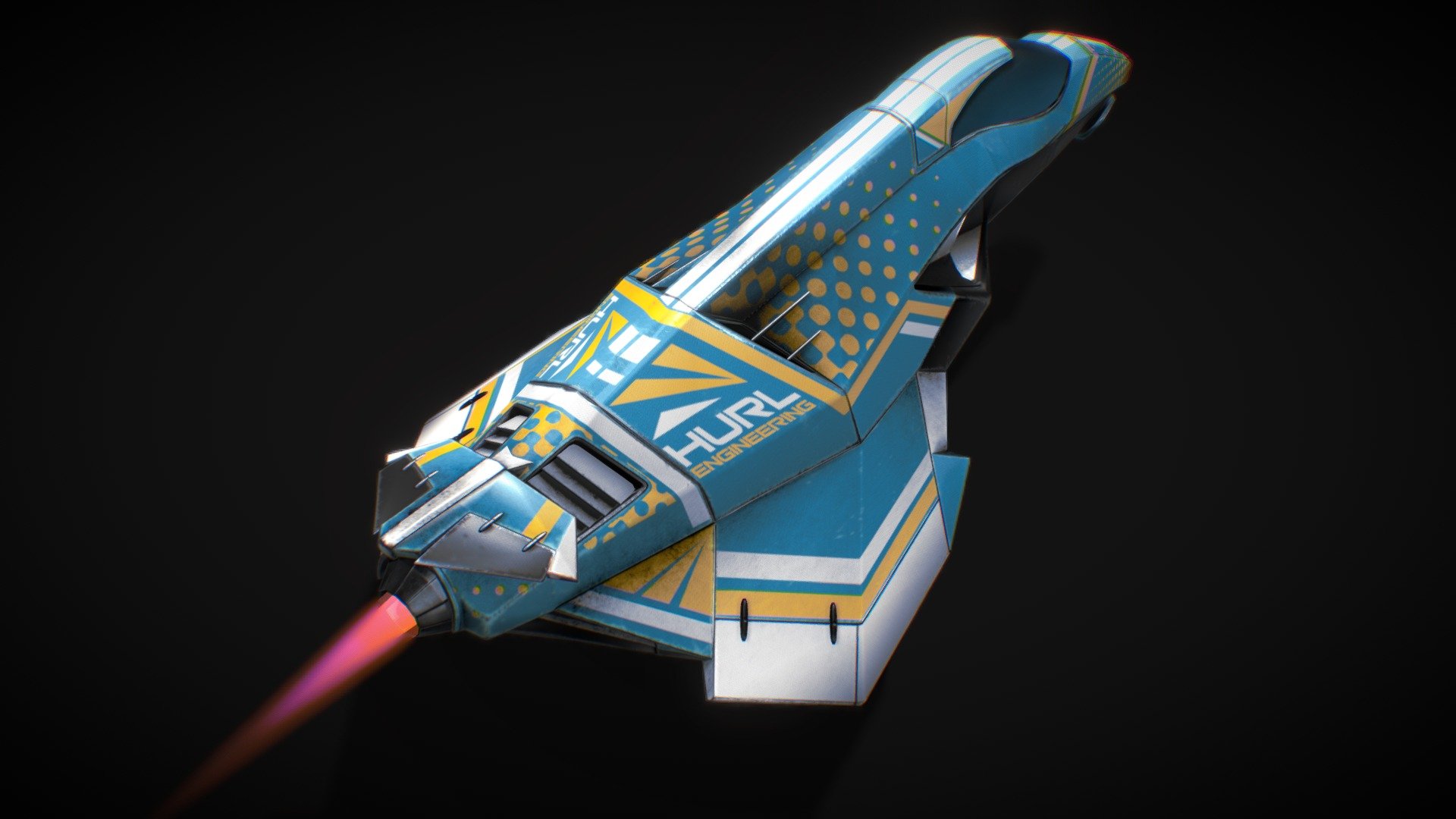 Game asset - Hurl 1.2 Substance Painter rework - 3D model by Yann ...