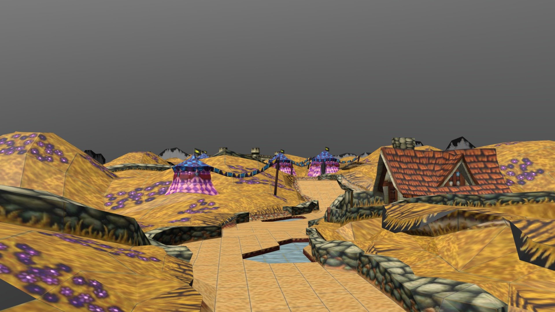 Toad Village - Download Free 3D model by Crash Bandicoot 3: Beta King ...