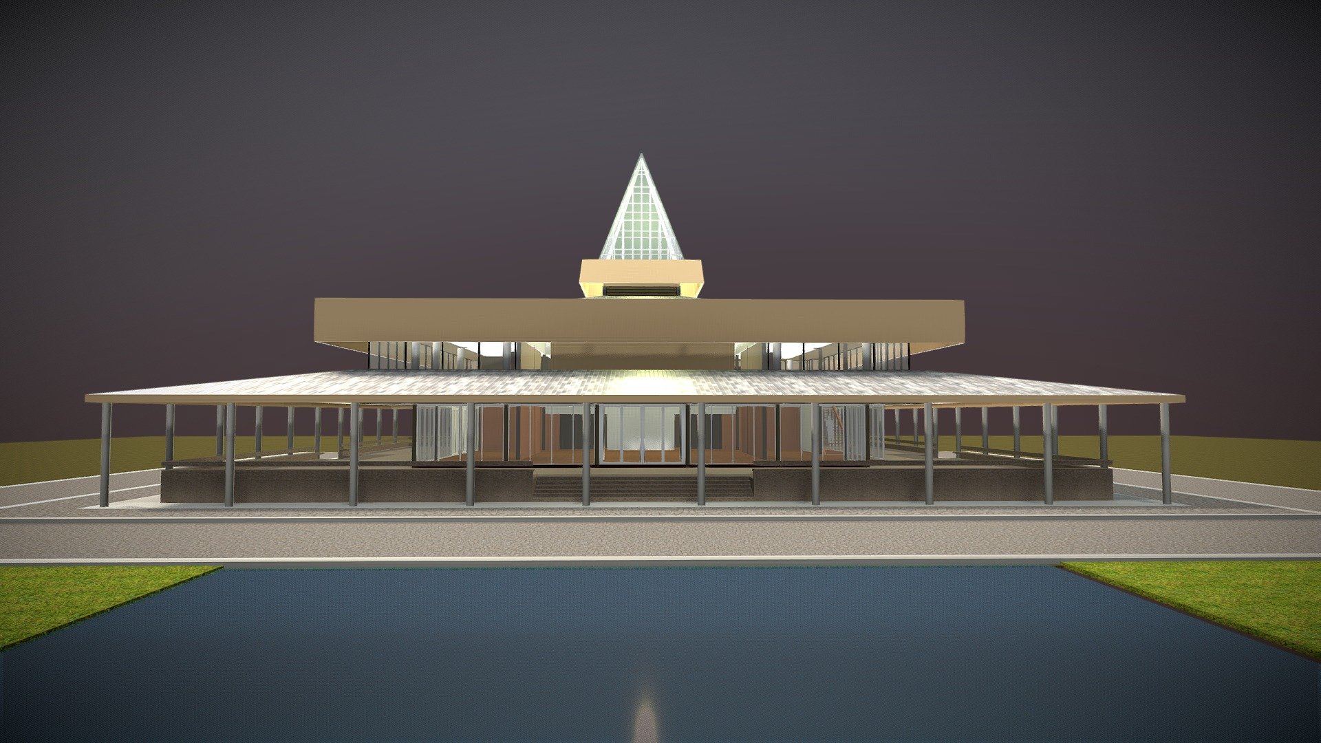 Club House - Buy Royalty Free 3D model by Jinda (@jindaarch) [3691e01 ...