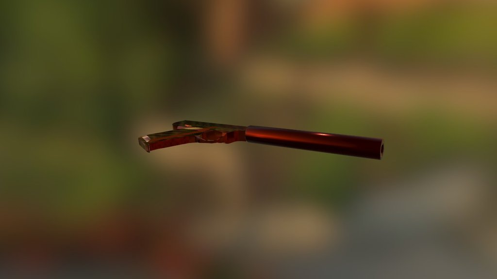 Stealth gun retro stuff - 3D model by randomgamingstudios [3693f3d ...
