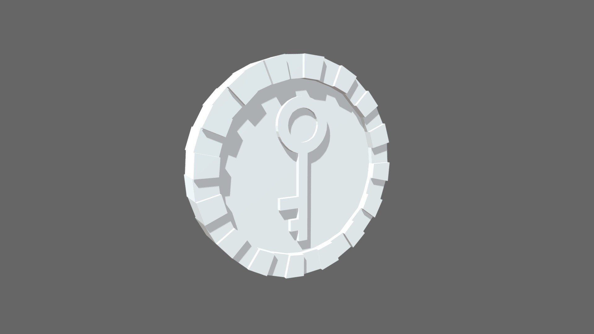Key-coin - 3D model by txcnoa [3693fb7] - Sketchfab