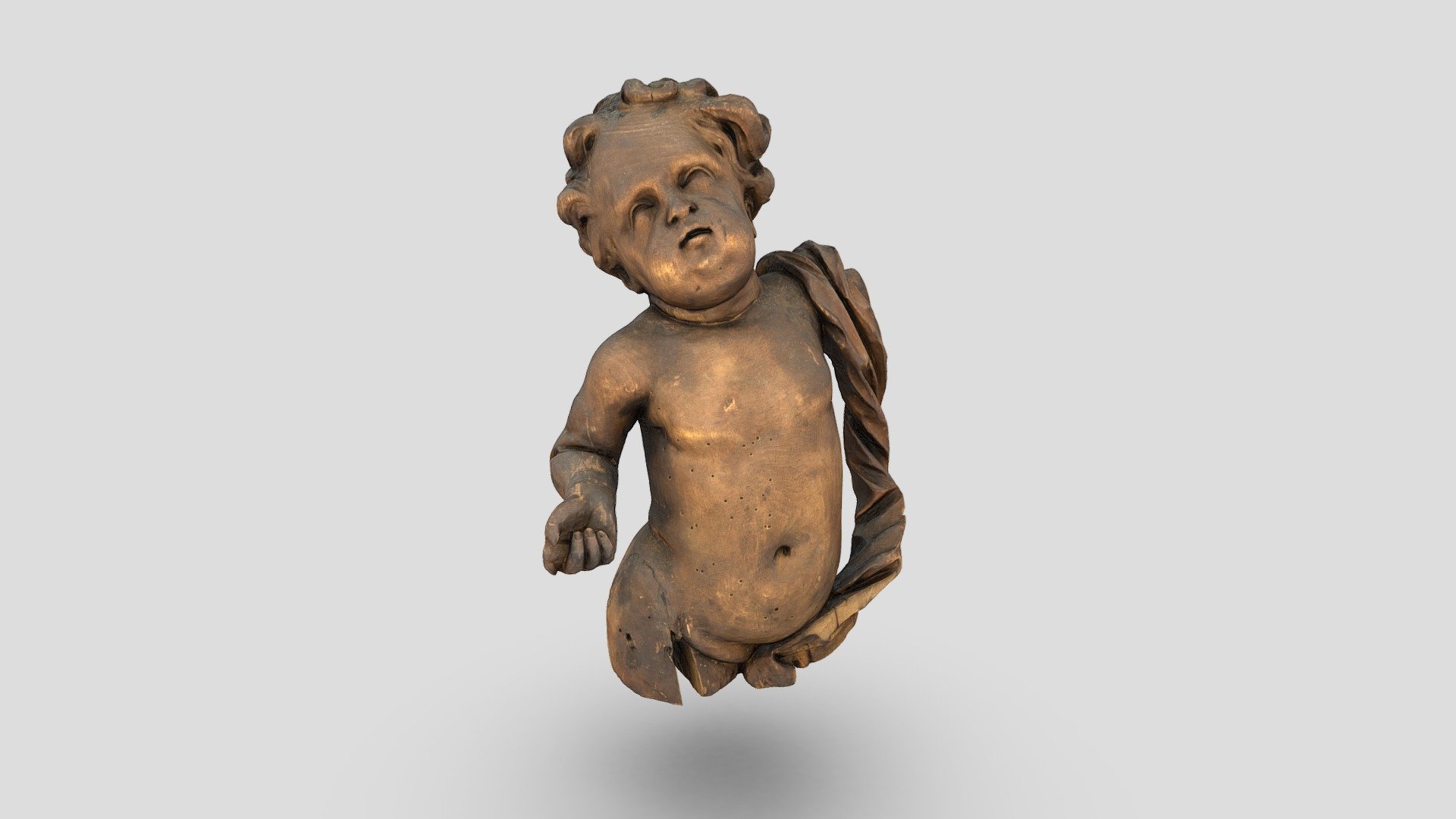 Putto Angel - 3D model by MyFutureHeritage [3694862] - Sketchfab