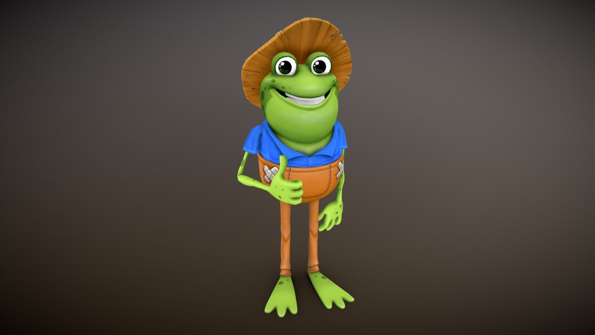 Mr. Frog - 3D model by Ramzein [369497c] - Sketchfab