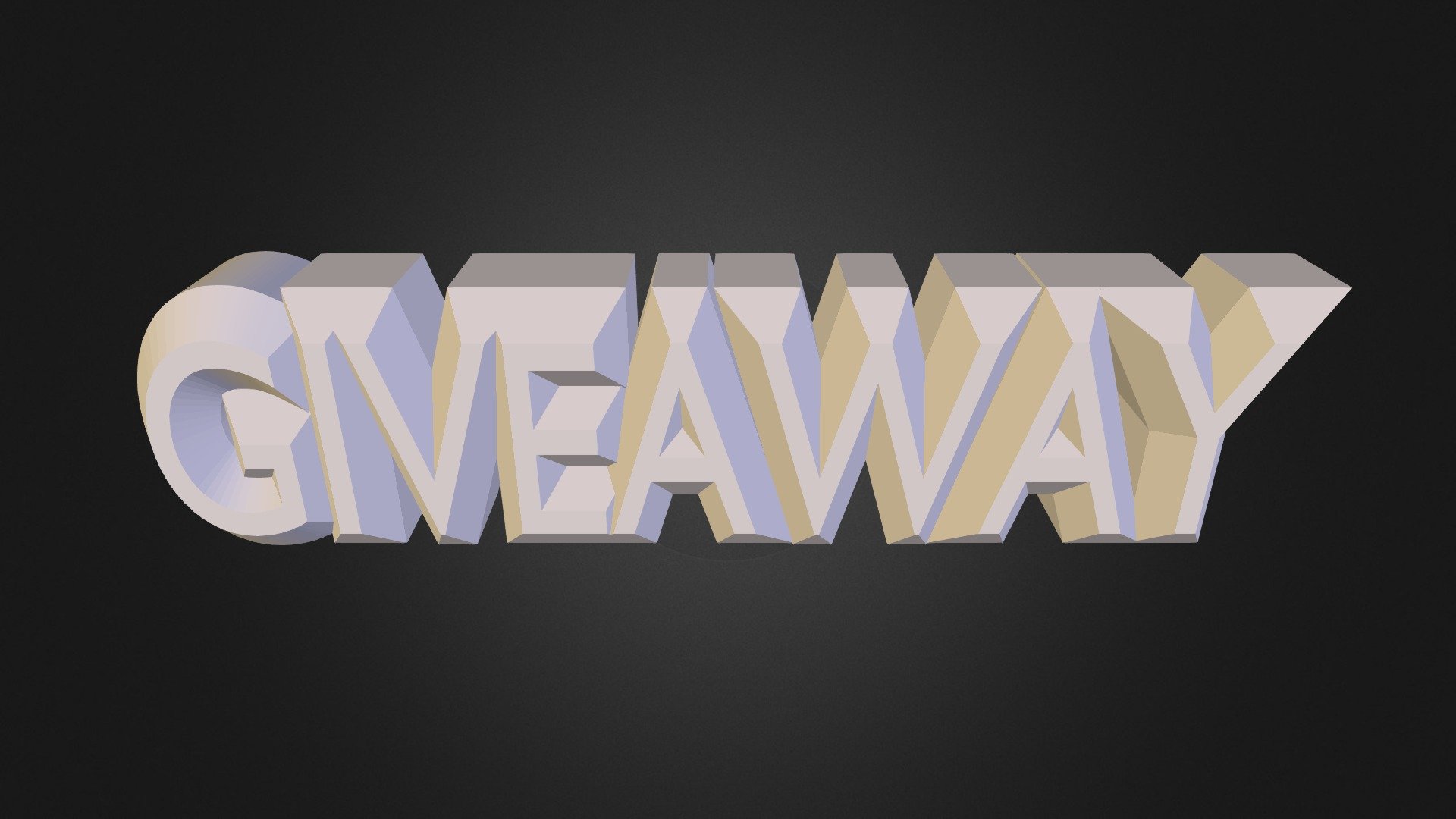 giveaway2 (repaired) - 3D model by ur3d.ie [3695773] - Sketchfab