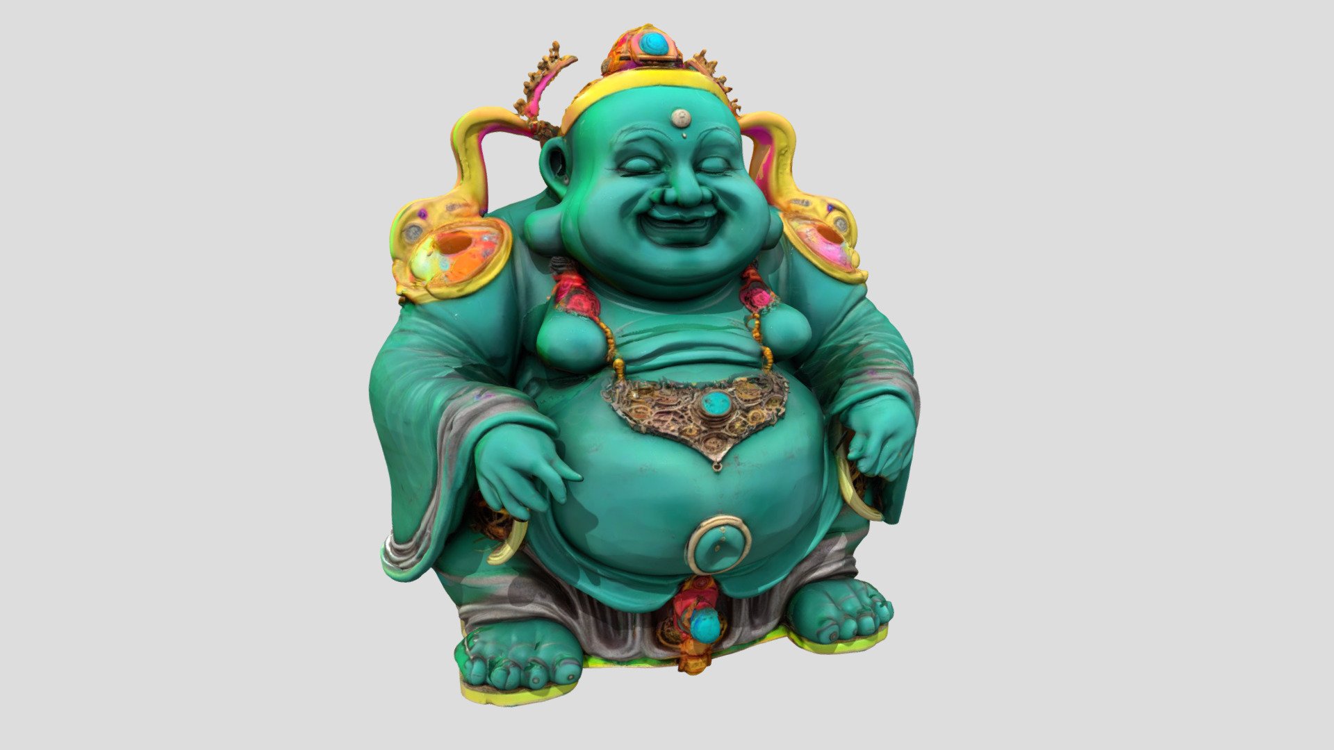Tavro - buddha - Download Free 3D model by Brian Trepanier (@CMBC) [3696b75] - Sketchfab