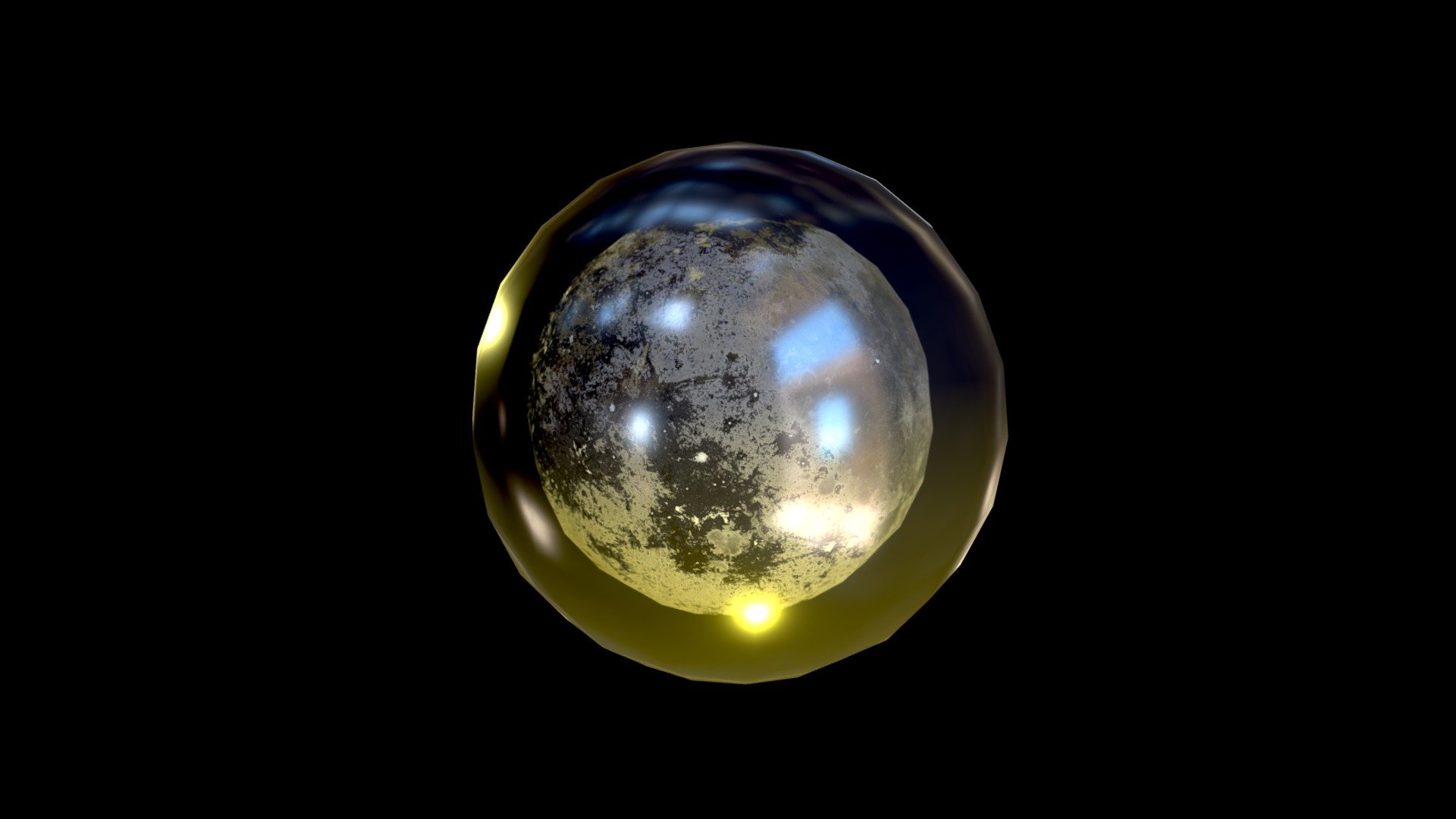 Crystal Moon Ball - 3D model by Mohamed Emad (@MohamedEmad2016 ...