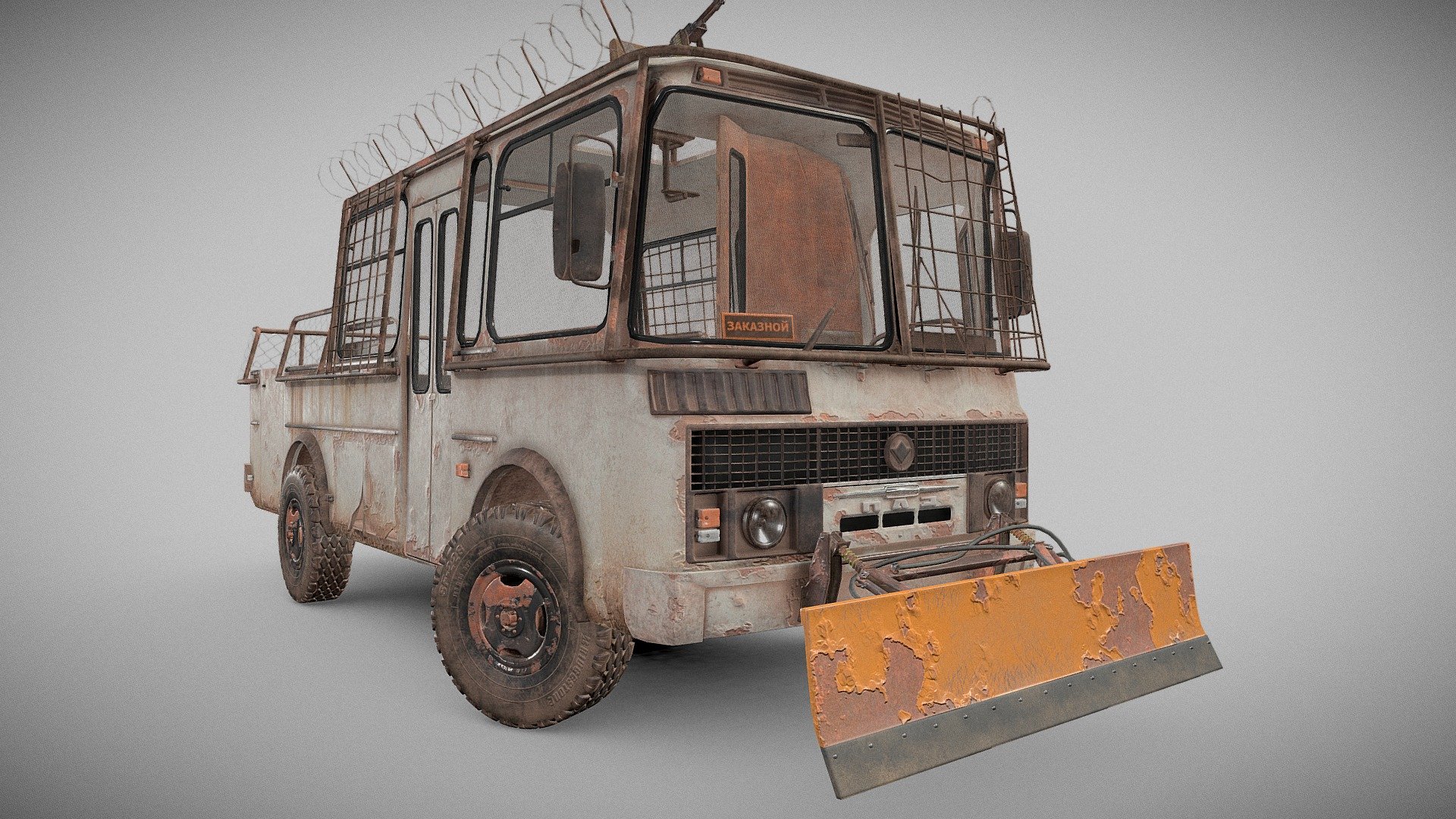 PAZ 3205 Apocalypse - Download Free 3D model by Pavel Kovalevich ...