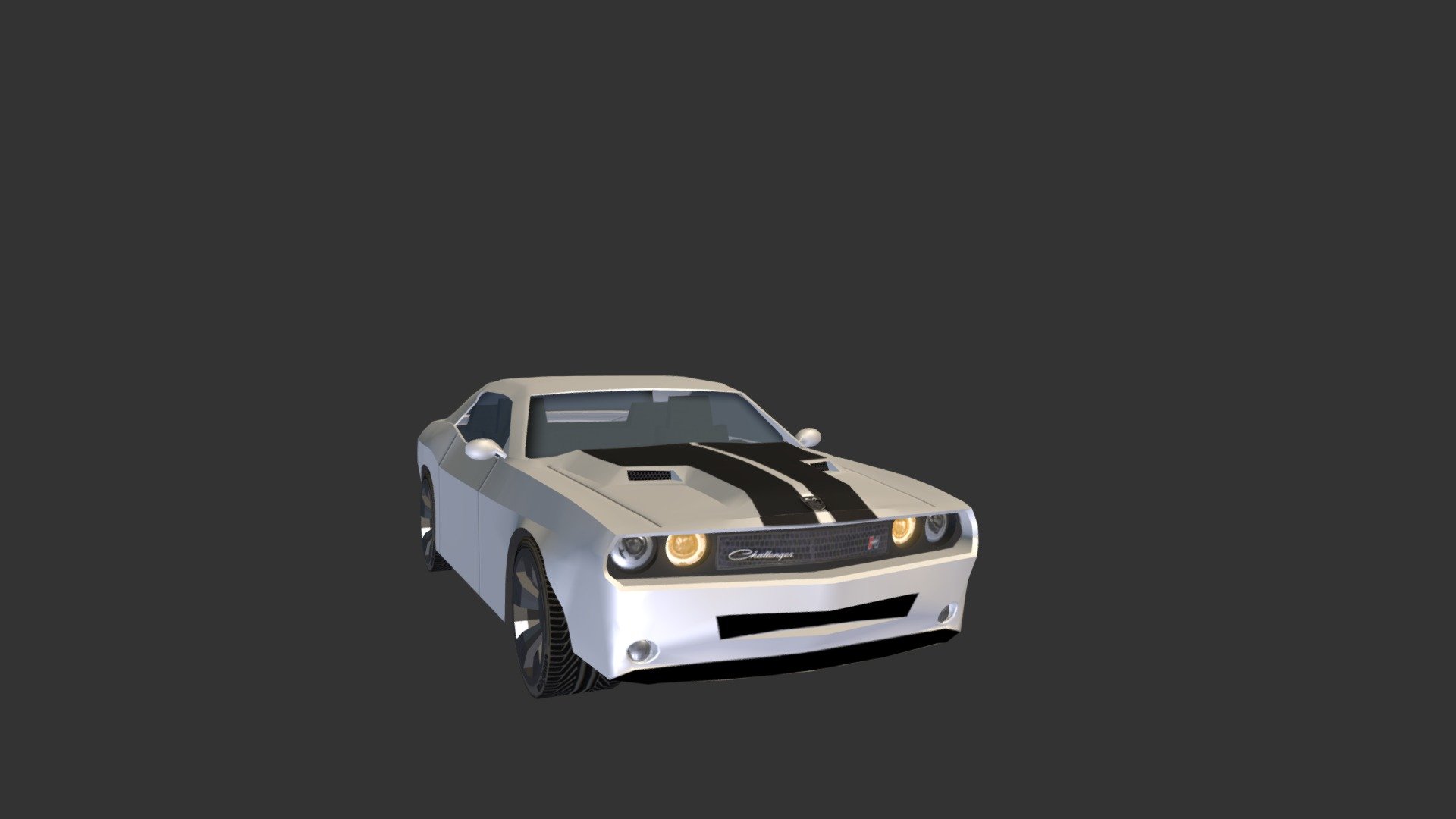 Dodge Challenger - 3D model by Rufaust [369878c] - Sketchfab