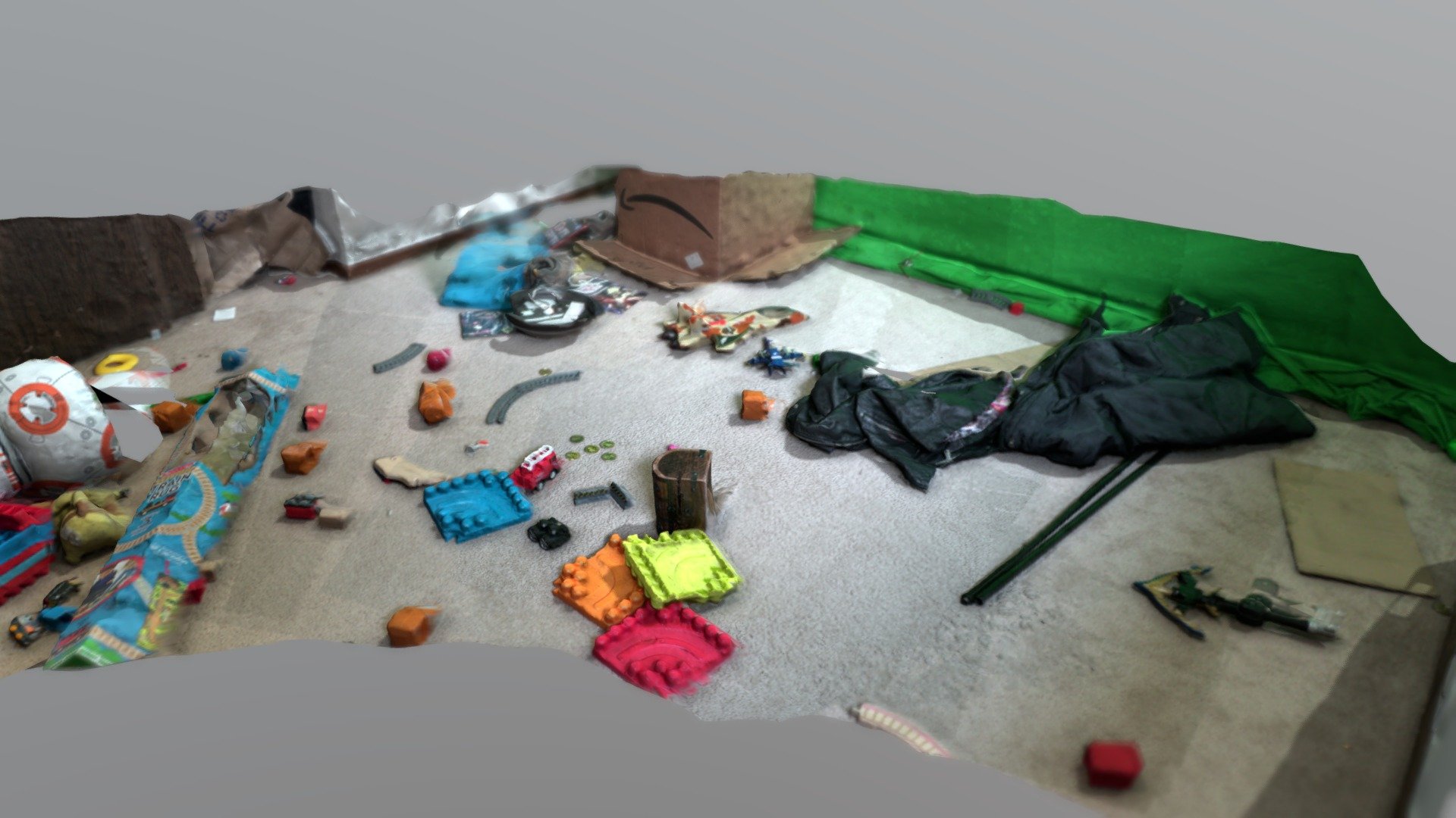 Messy Room - Download Free 3D model by David.N.Goodman (@David.N ...