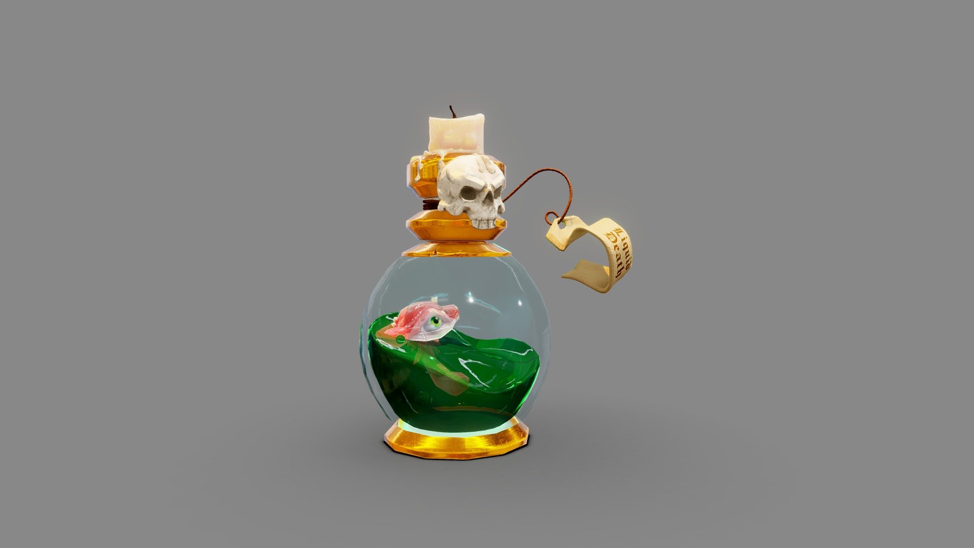 Death Potion - 3D model by EastArtist [369901f] - Sketchfab