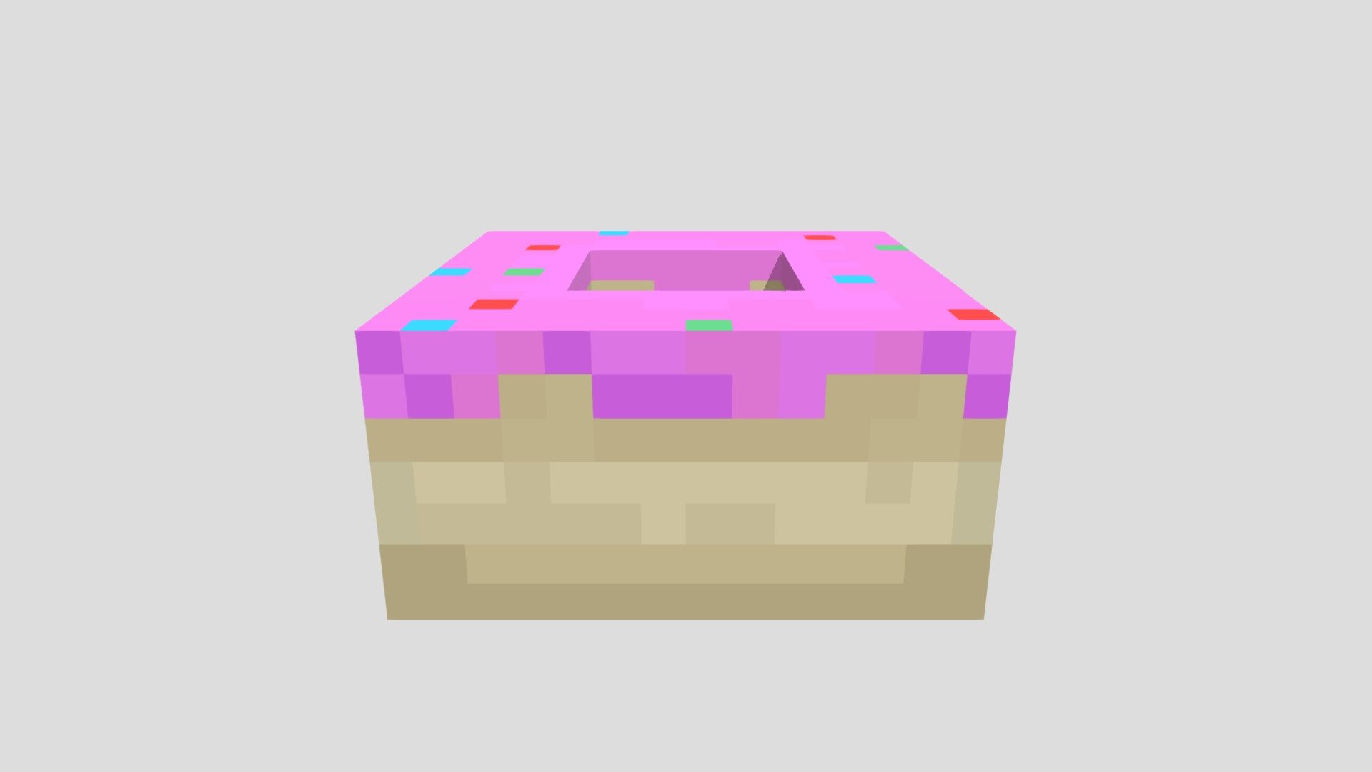 Donut - 3D model by Cubic_Oofio [3699c92] - Sketchfab