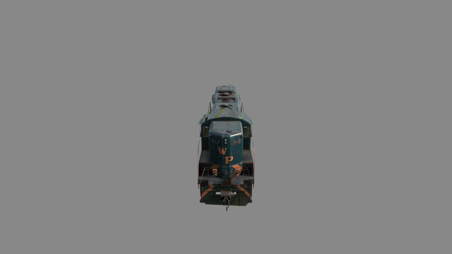 Emd Gp7 Western Pacific 713 977068 - 3D model by trigrou [369cbad ...