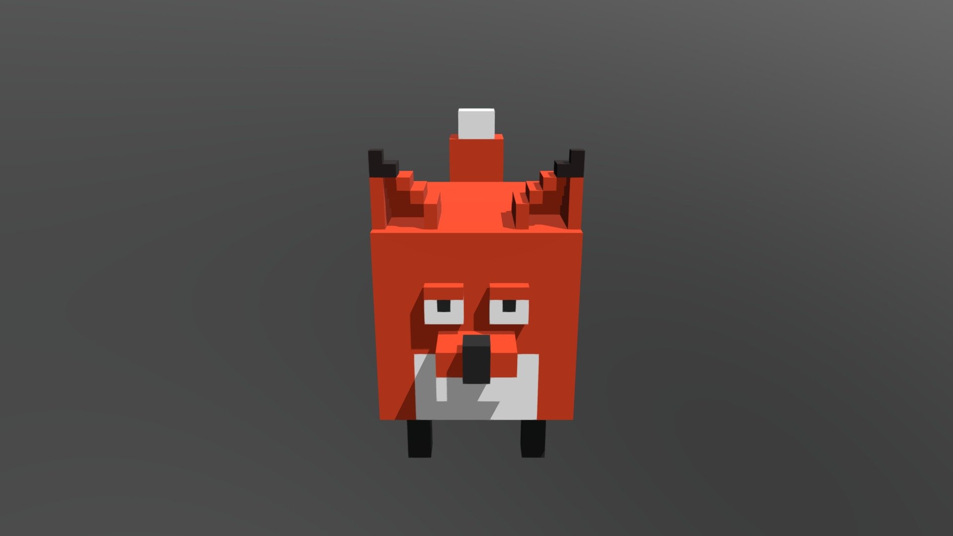 Voxy Boxy Foxy - 3D model by buuug [369e054] - Sketchfab