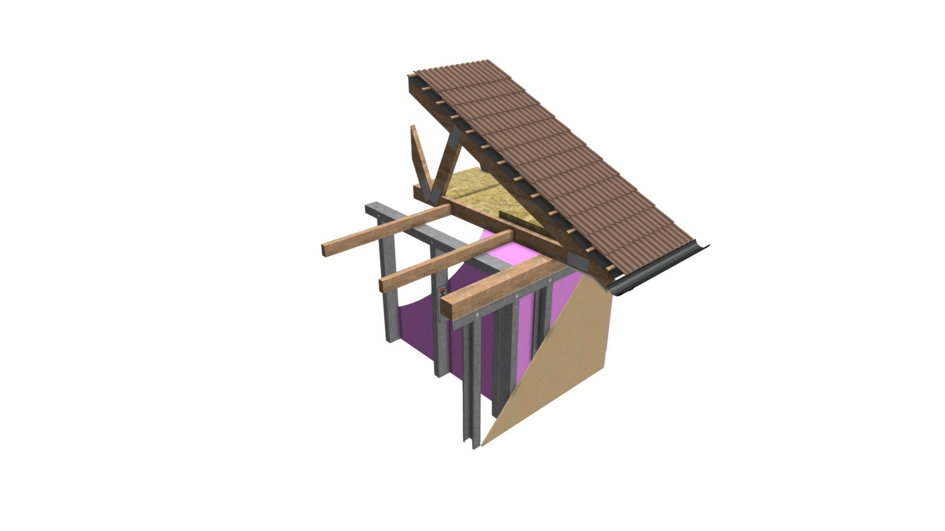 Metsec Detail - D015 - 3D model by bimstore (@Revitspace) [369f431 ...
