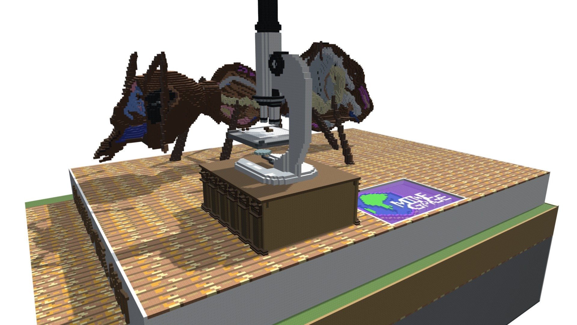 Anatomy of an Ant - 3D model by MineGage [36a1a3f] - Sketchfab