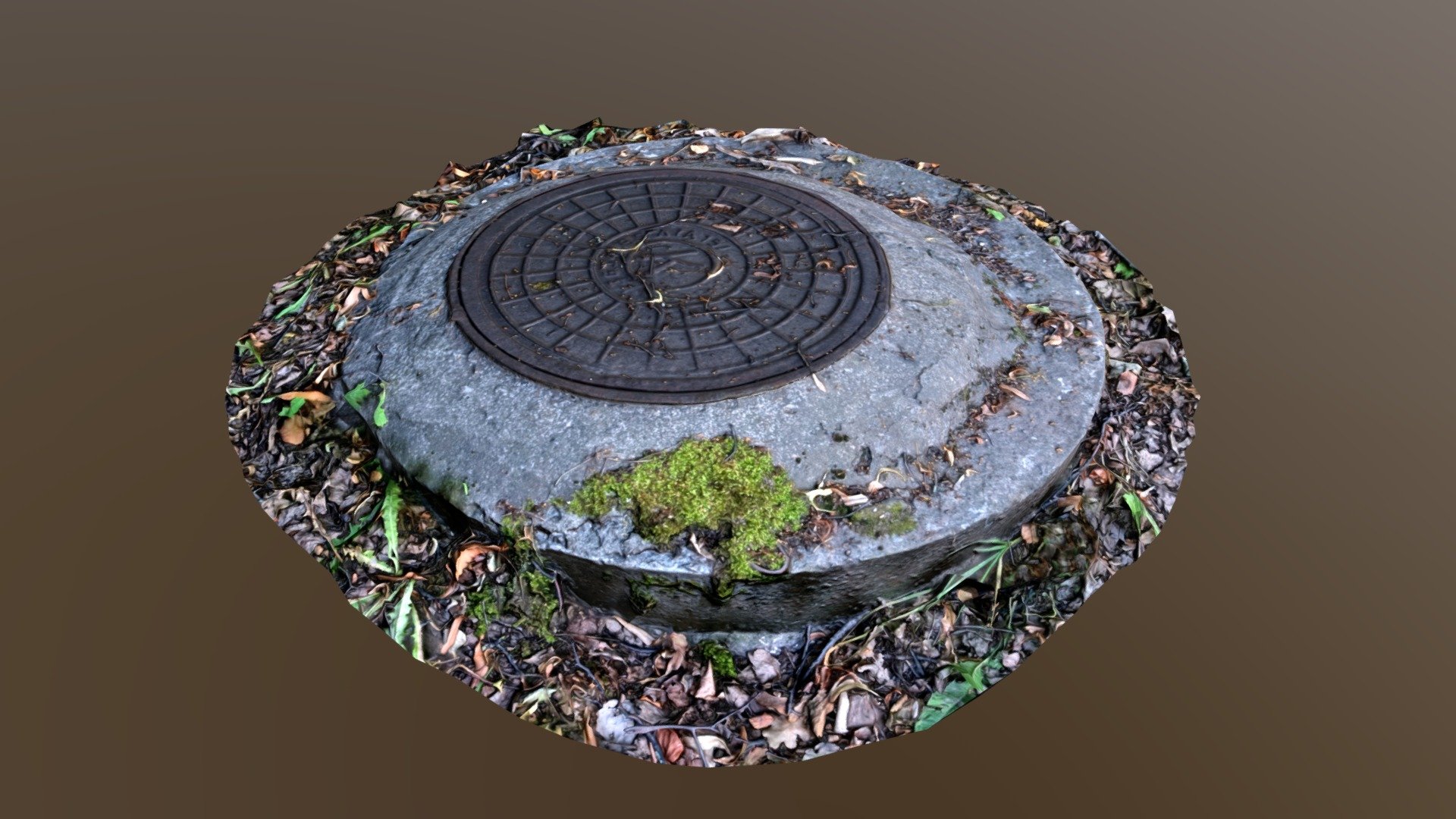 Manhole - 3D model by natalliafukalova [36a1c8c] - Sketchfab