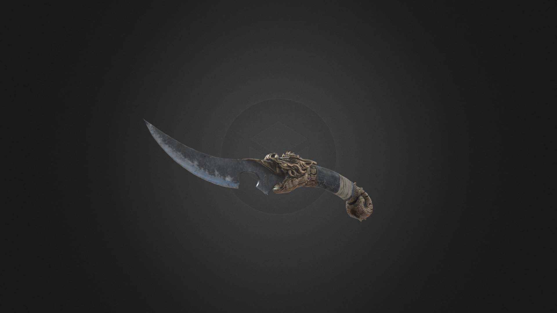 Dragon Dagger - 3D model by Leo Dunbar (@leodunbar3d) [36a2220] - Sketchfab