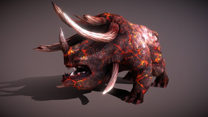 Animated-monster 3D models - Sketchfab