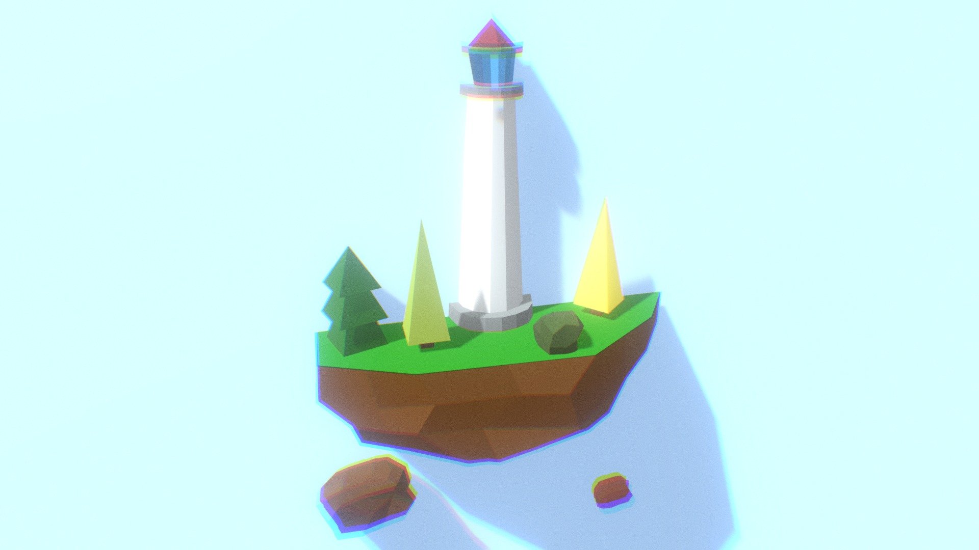 Fly island - Download Free 3D model by Read1dno [36a47be] - Sketchfab