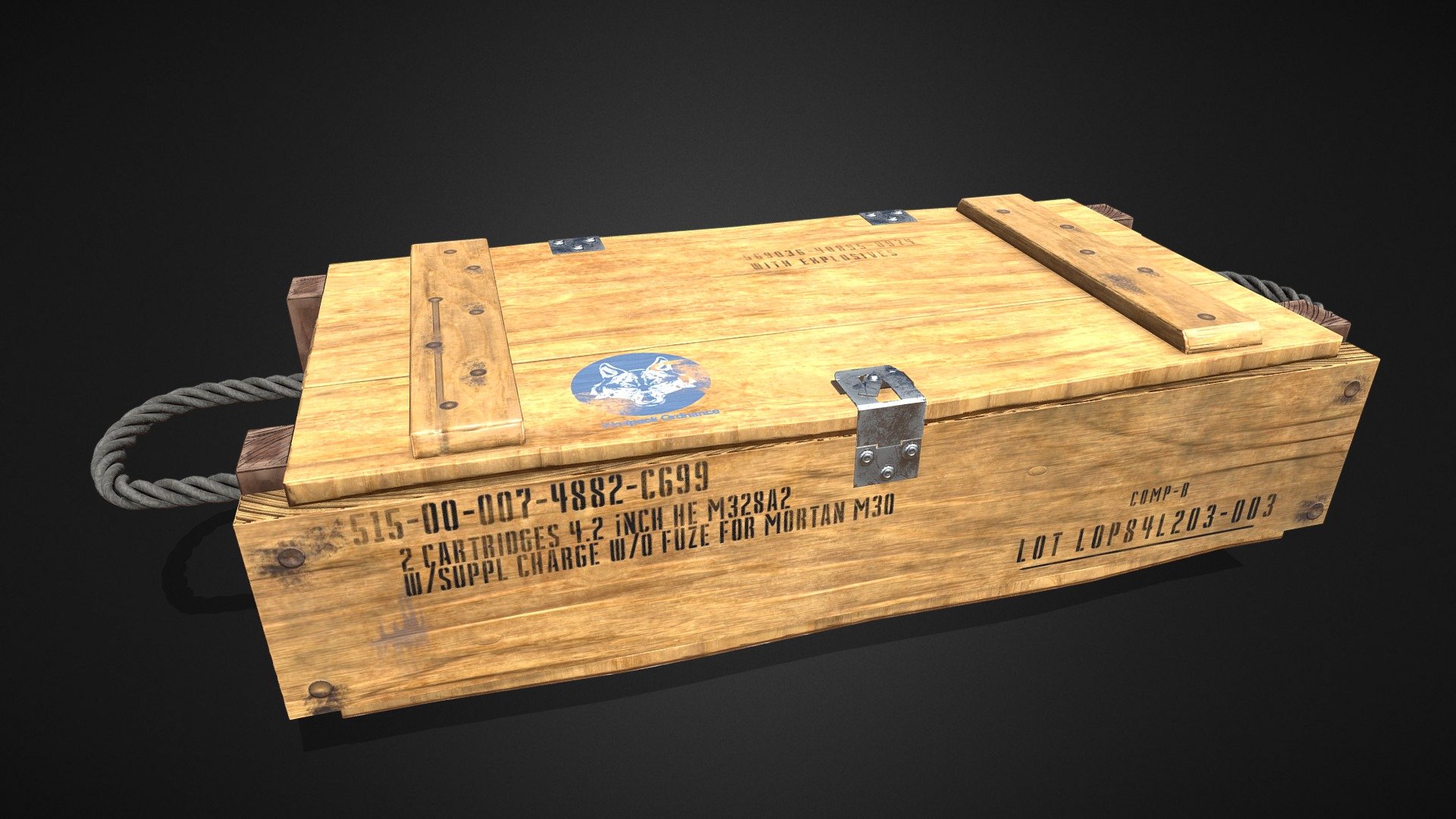 Ammo Crate - Download Free 3D model by Laura Greene (@laura0009 ...