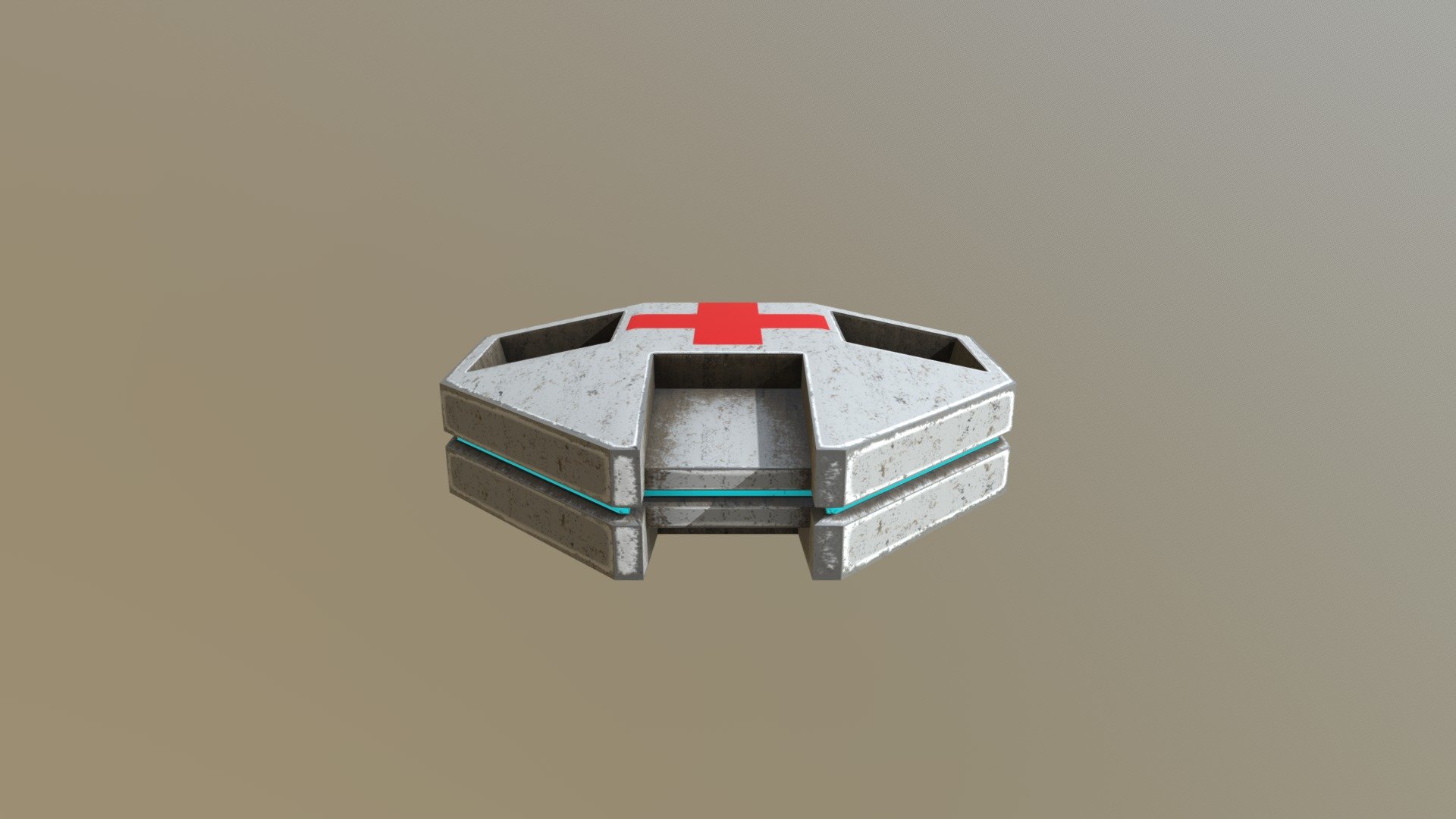 Health Pack - 3D model by ThomasM (@ThomasM2) [36a6805] - Sketchfab
