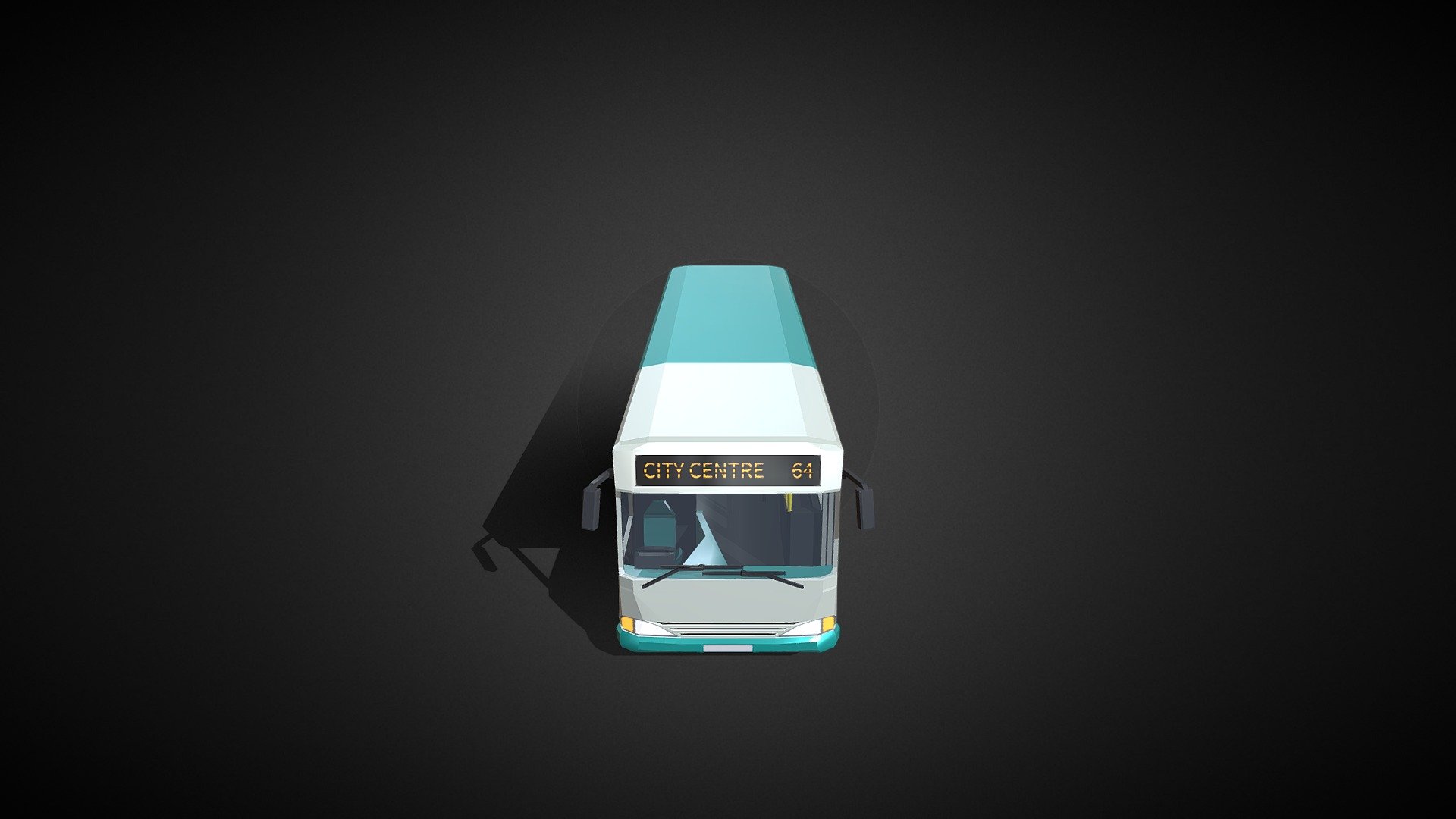Low Poly Bus - 3D model by Luke Burton (@LukeBurton3D) [36a7386 ...