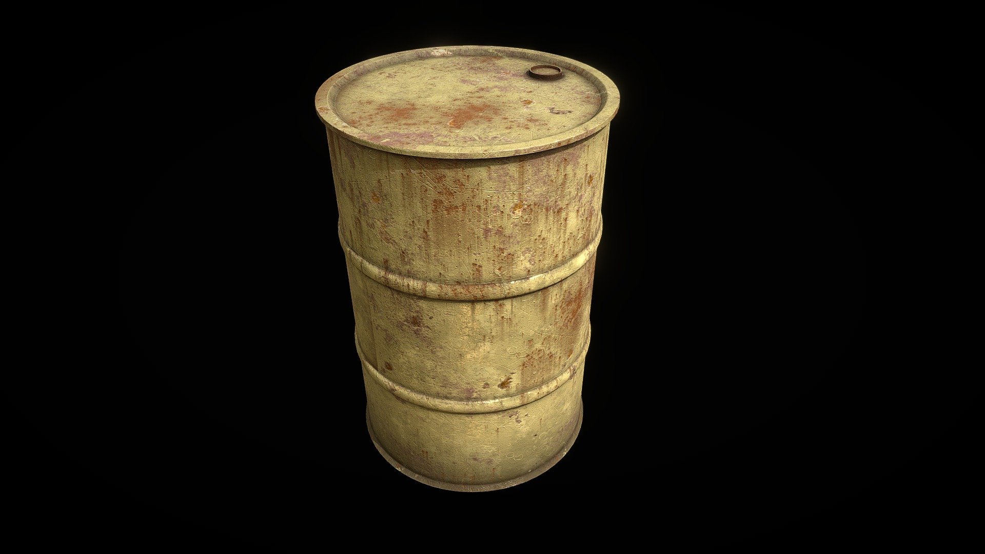 Old Metal Barrel - Download Free 3D model by MaybePush [36a851a ...