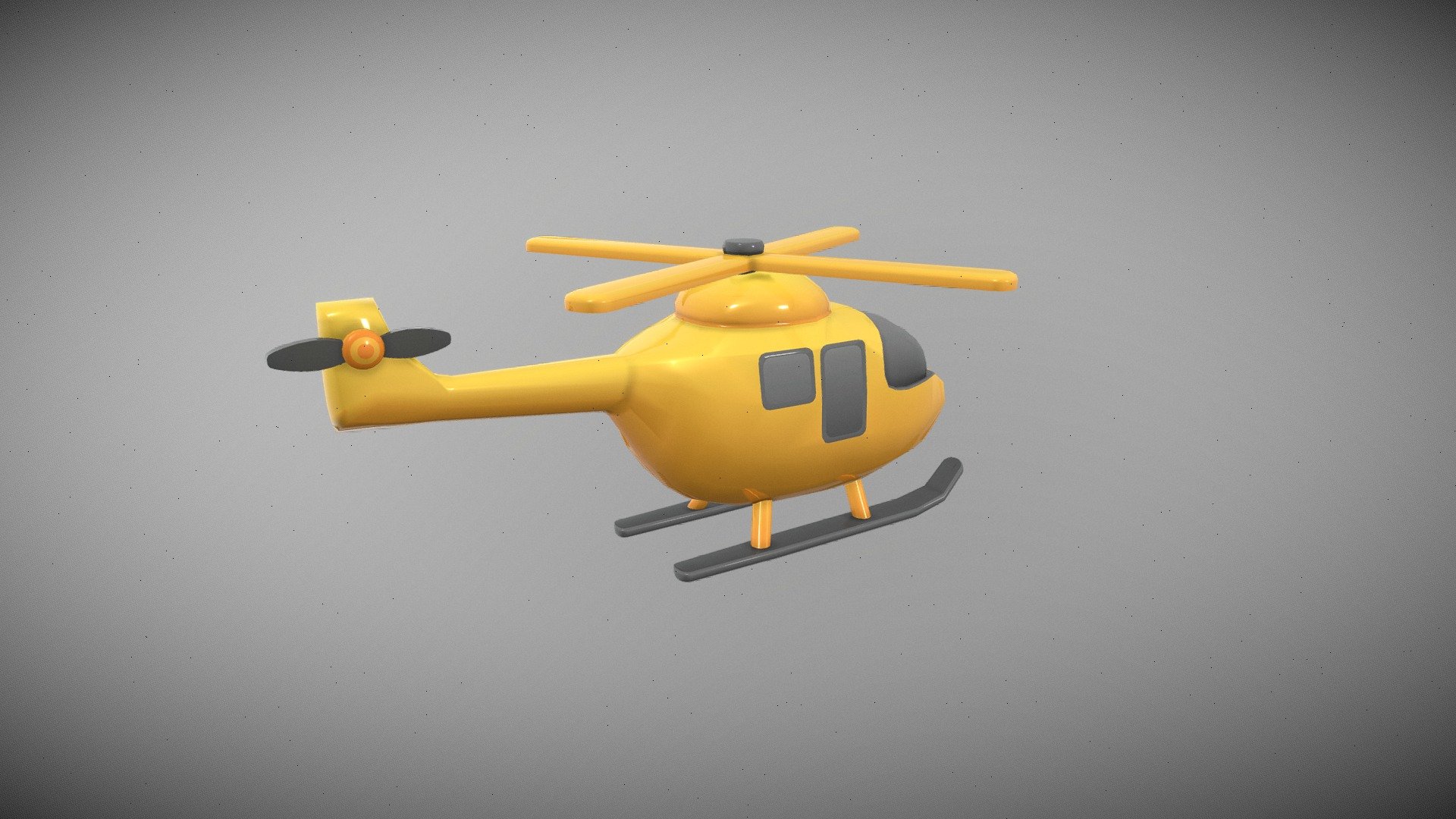 Hyper Casual Helicopter Animated - 3D model by Raees (@raeesdanyal ...