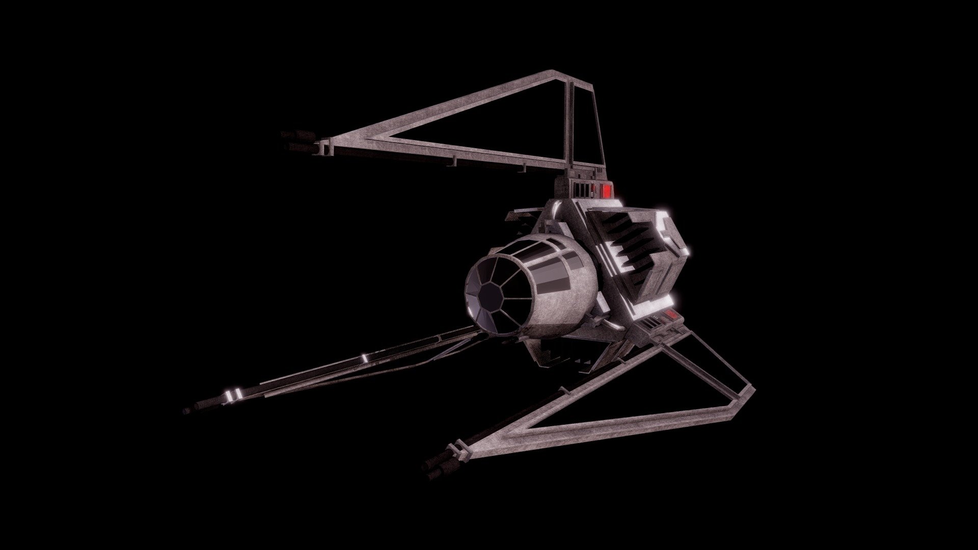 TIE Phantom - 3D model by yamahadrummer2017 [36a9622] - Sketchfab